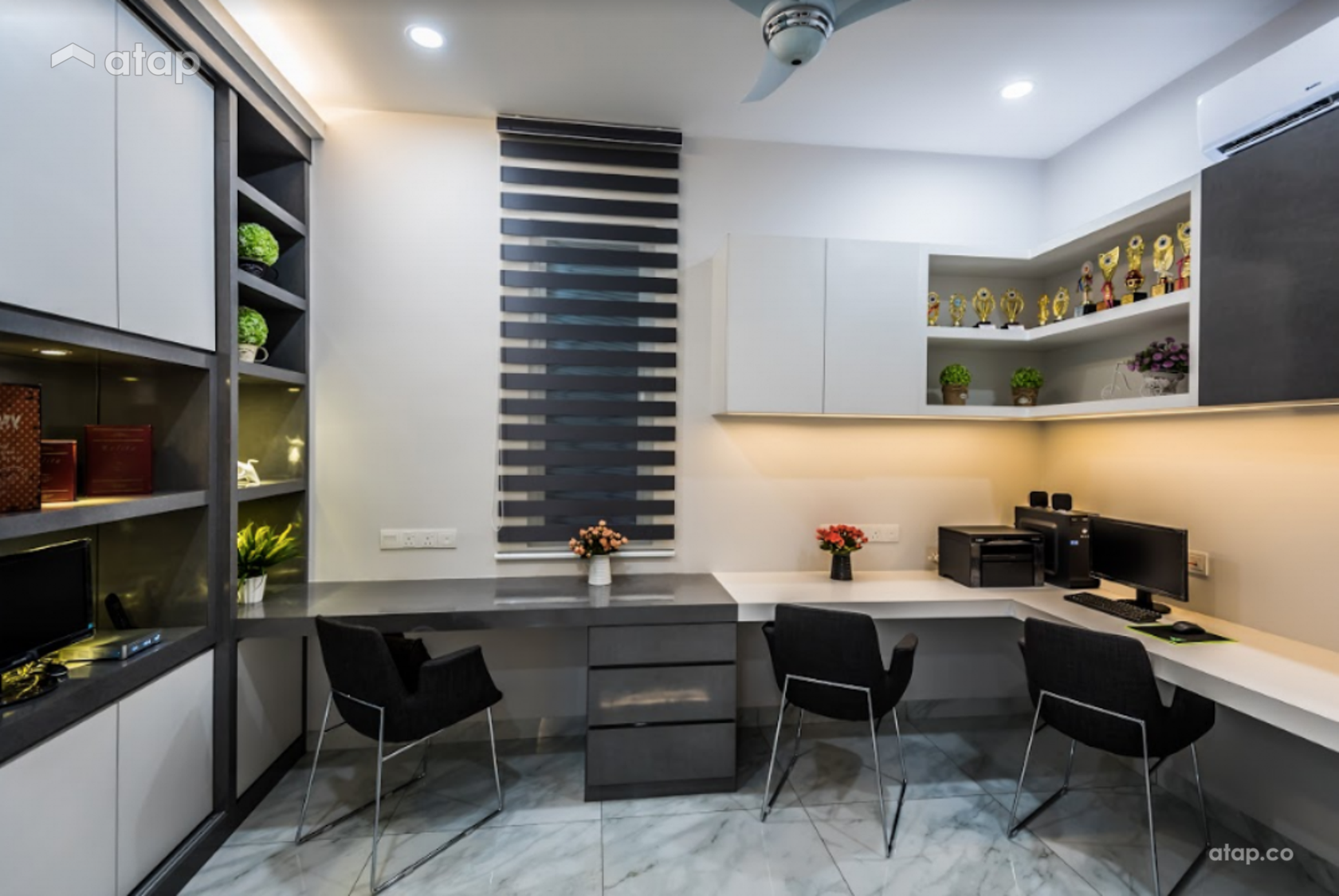 Contemporary Modern Study Room bungalow design ideas & photos Malaysia ...