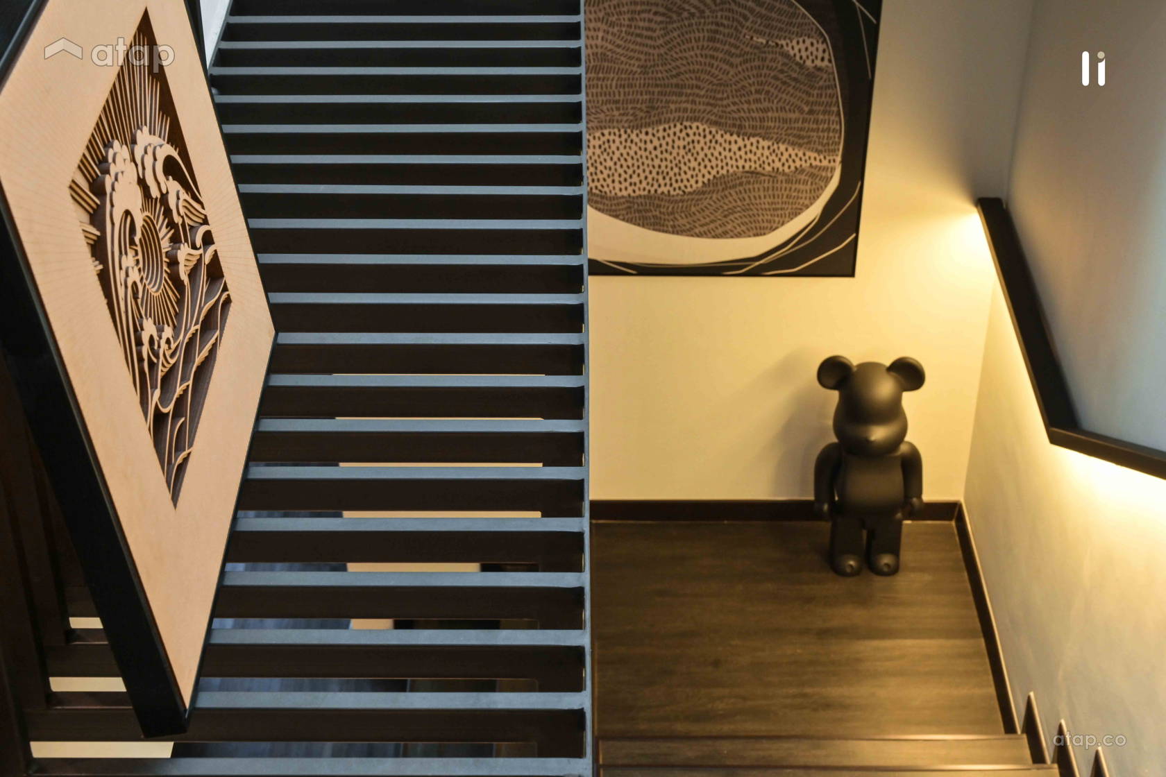 Industrial Modern terrace design ideas & photos Malaysia | Atap.co