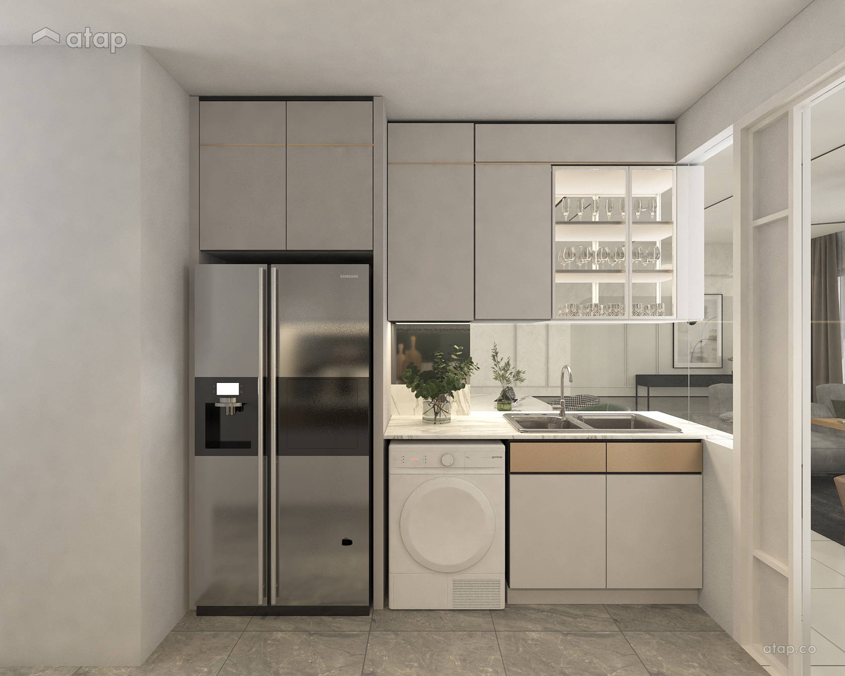 Asian Contemporary Kitchen Designs