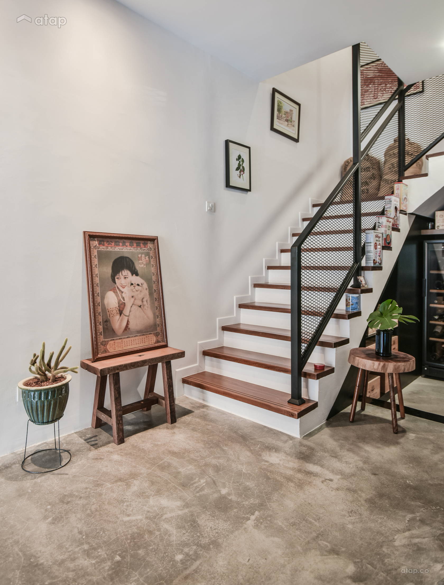 Country Industrial terrace design ideas & photos Malaysia | Atap.co