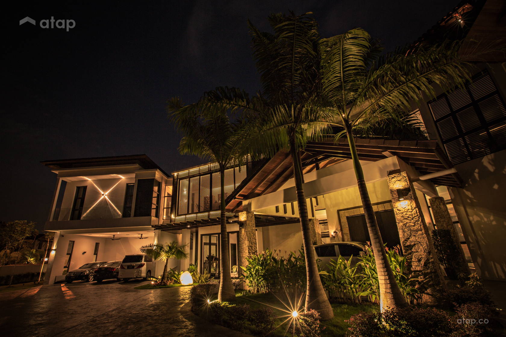 Asian Exterior bungalow design ideas & photos Malaysia | Atap.co