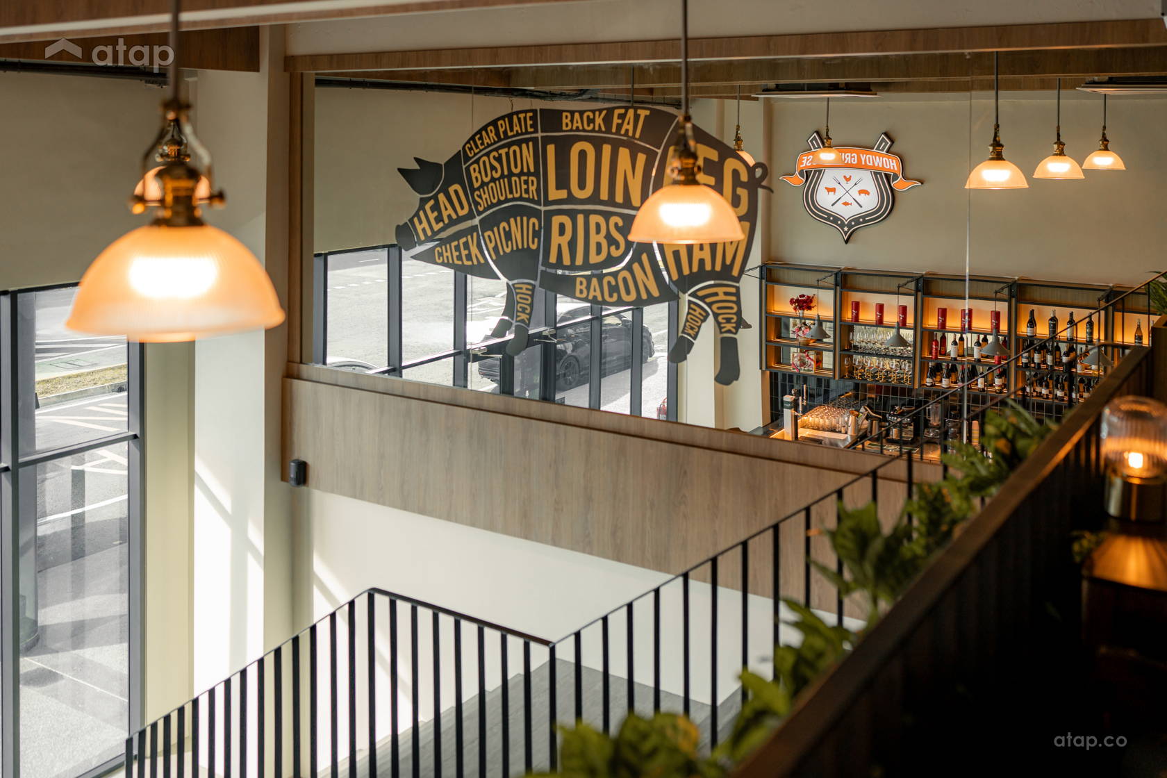 Retro Rustic F&B shophouse design ideas & photos Malaysia | Atap.co