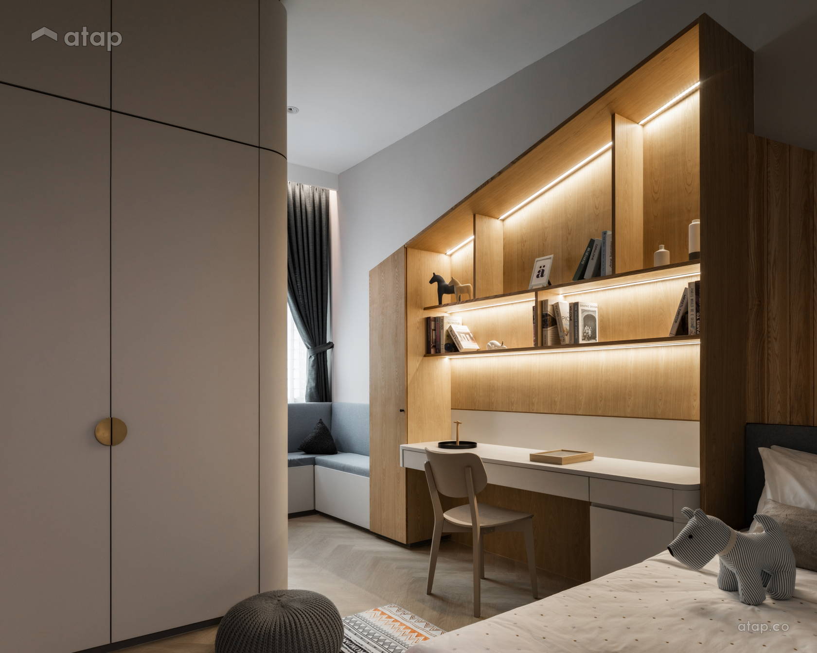 Modern Bedroom terrace design ideas & photos Malaysia | Atap.co