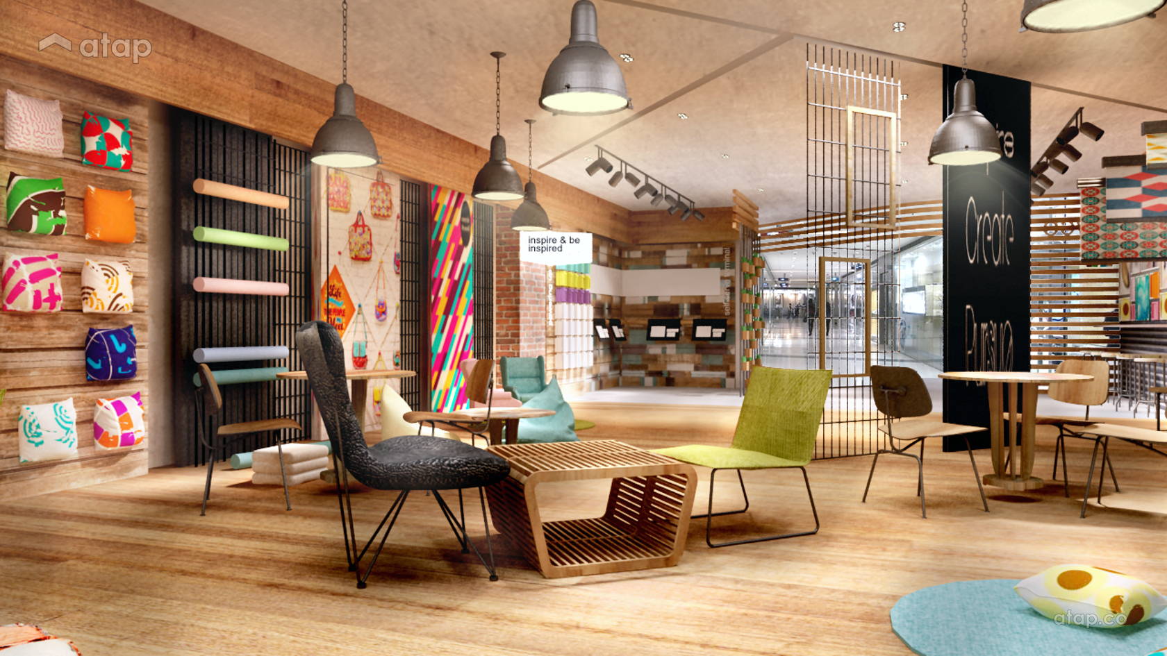 Contemporary Zen Retail shopping mall design ideas & photos Malaysia ...