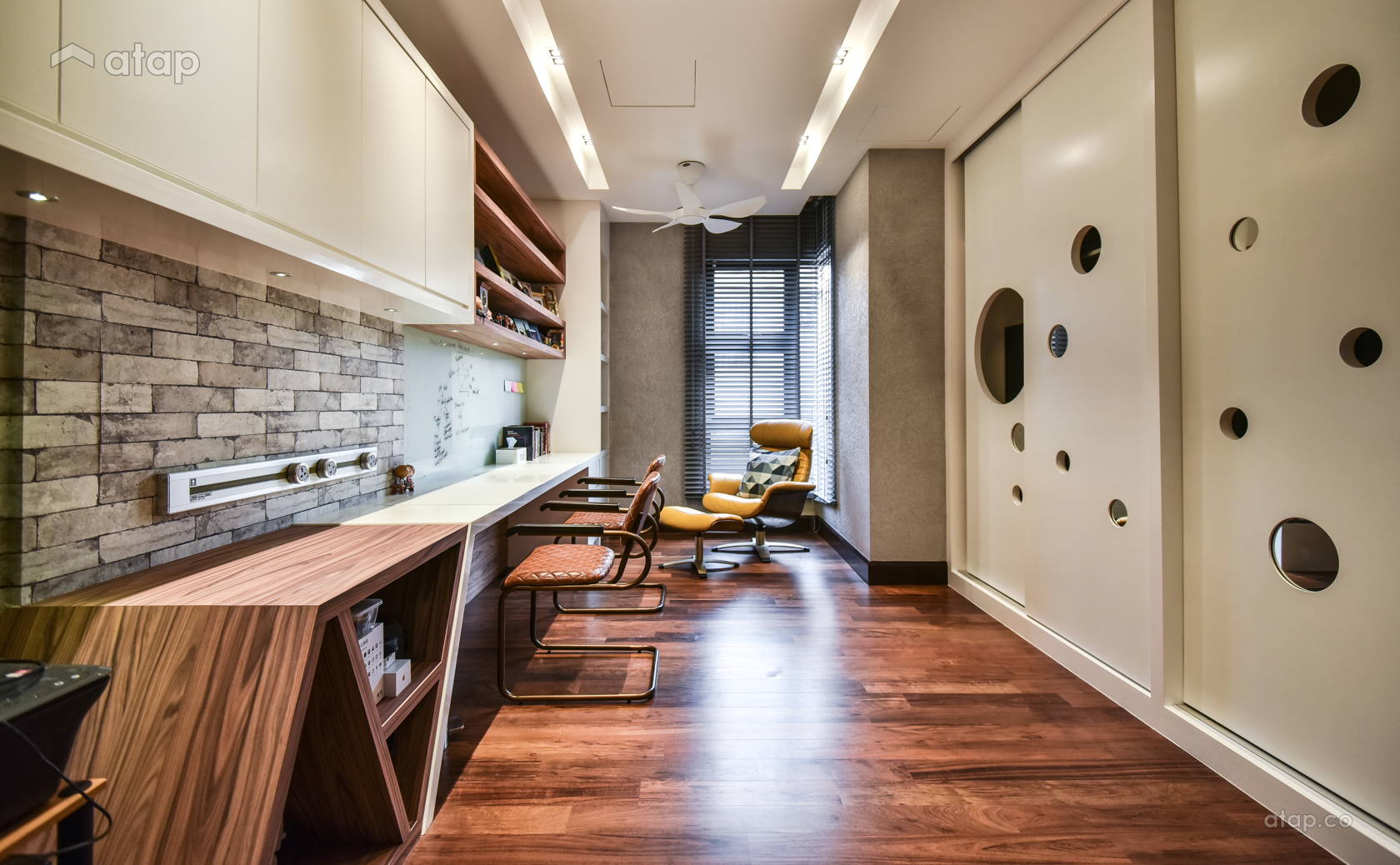 Contemporary Modern Study Room bungalow design ideas & photos Malaysia ...