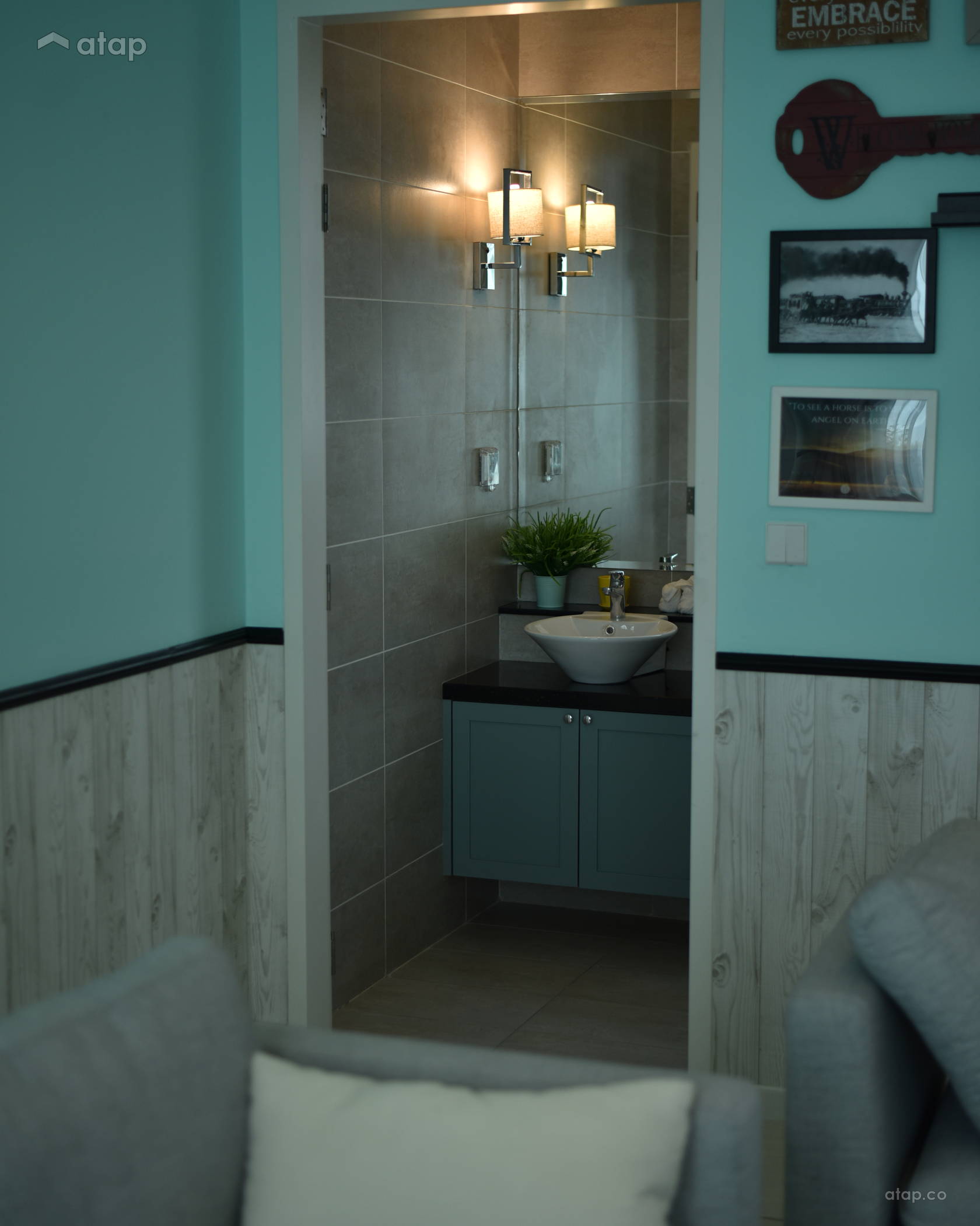 Modern Bathroom terrace design ideas & photos Malaysia | Atap.co