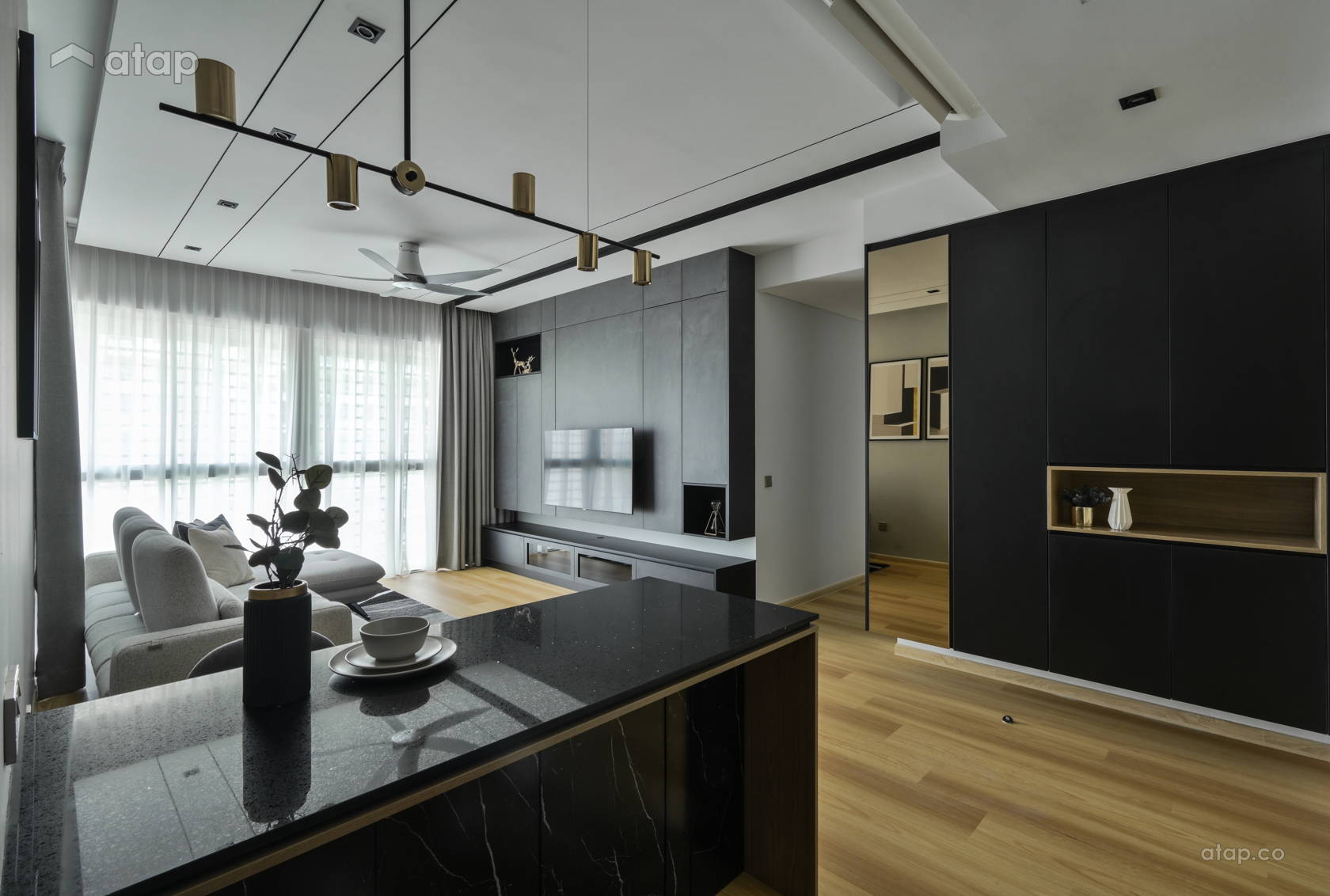 Dark Modern Interior House Designs Design Spotlight: Modern Dark