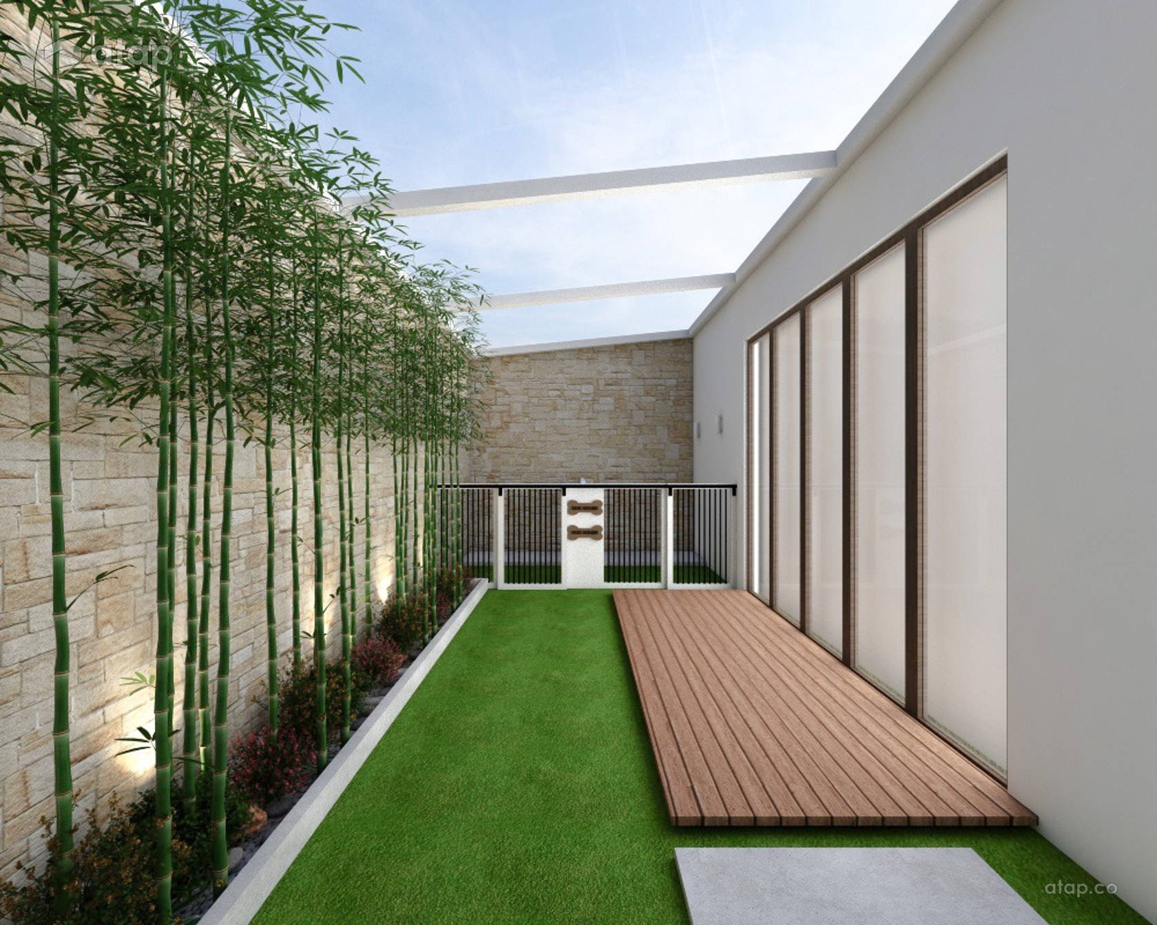 Modern Minimalist Garden