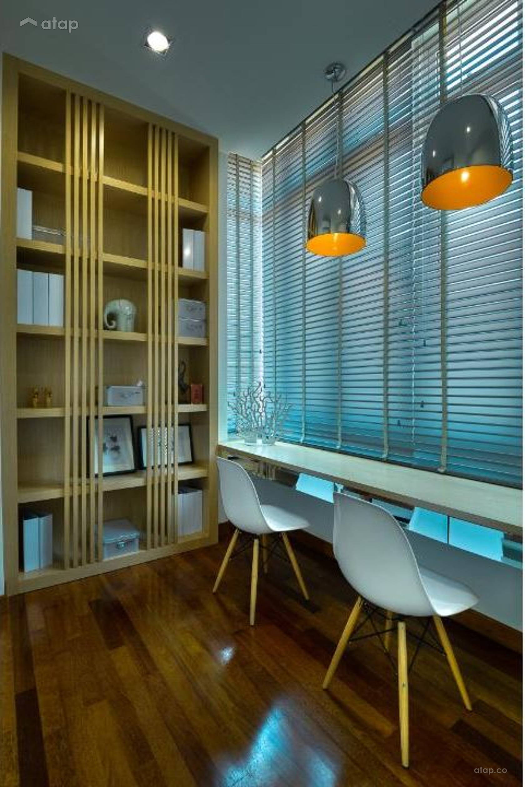 Contemporary Modern Study Room semi-detached design ideas & photos ...