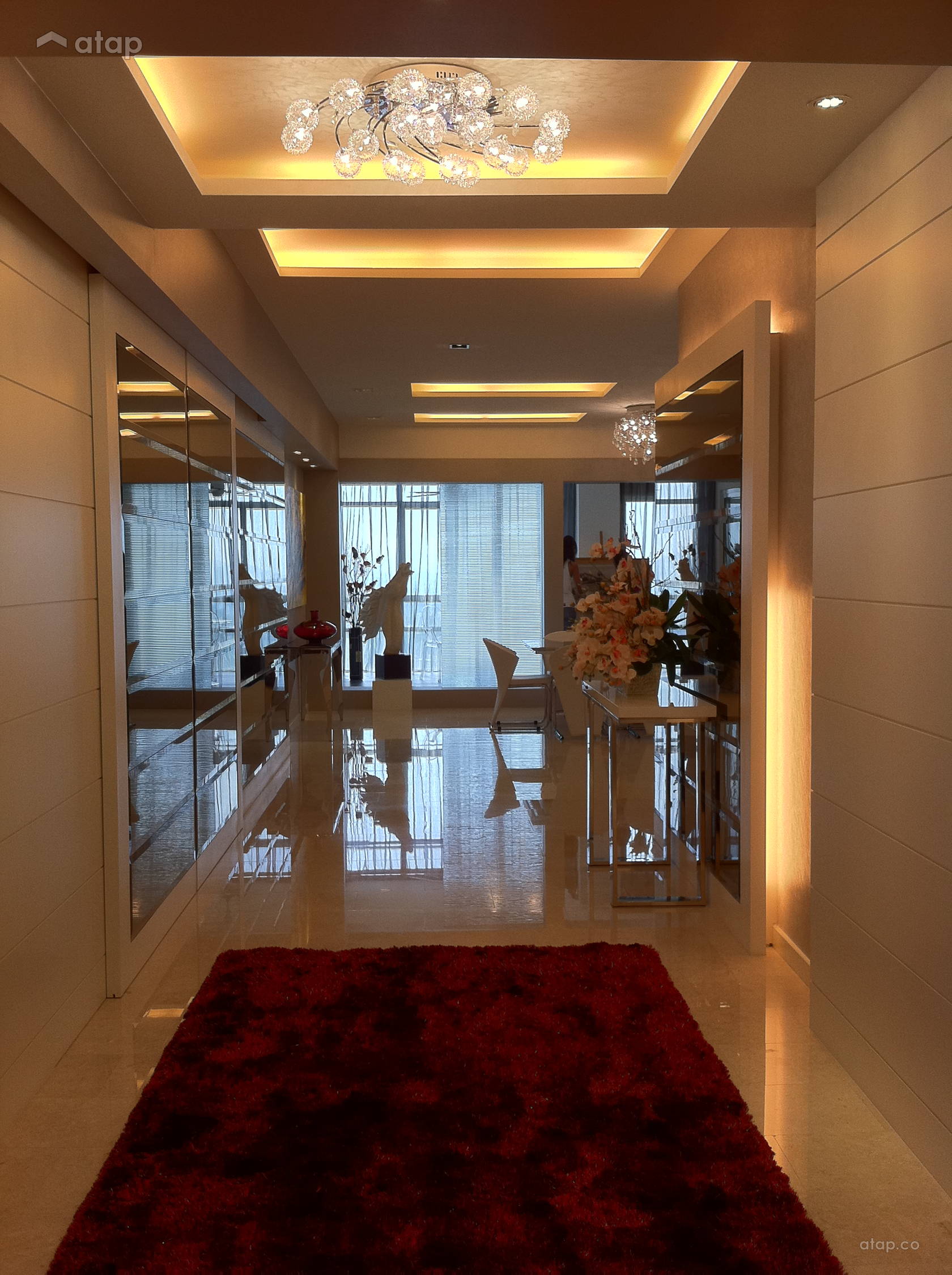 Modern Foyer condominium design ideas & photos Malaysia | Atap.co