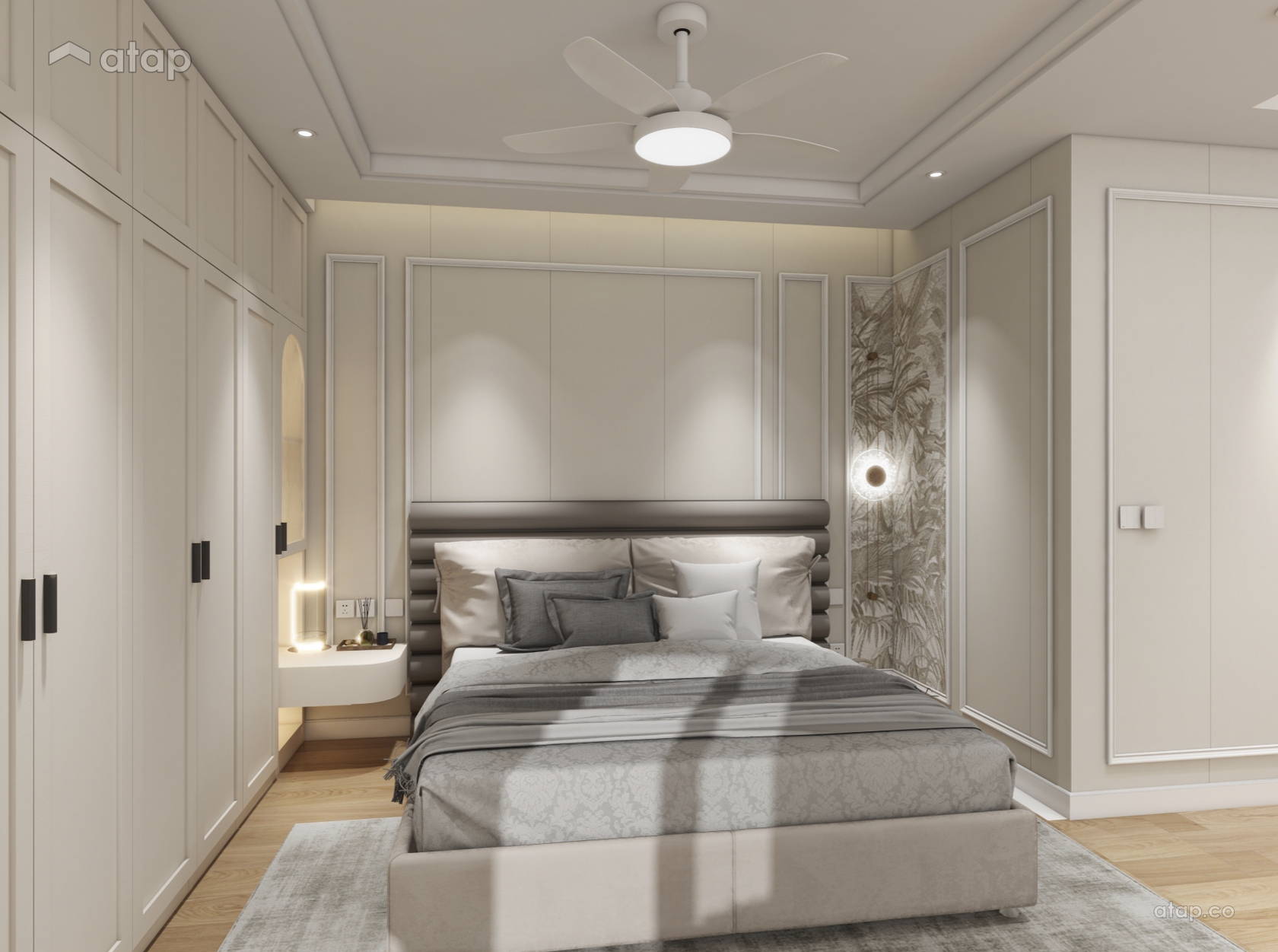 Classic Contemporary Bedroom bungalow design ideas & photos Malaysia ...