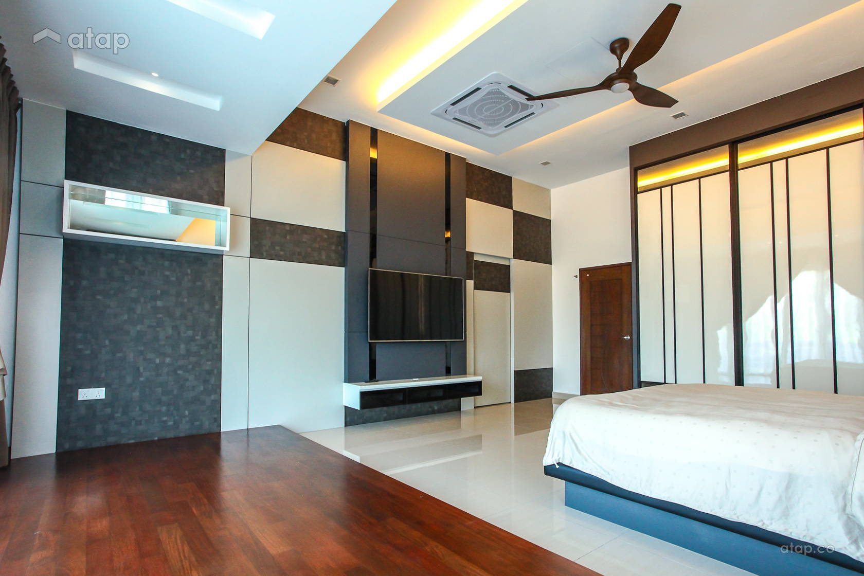 Modern Bedroom semi-detached design ideas & photos Malaysia | Atap.co