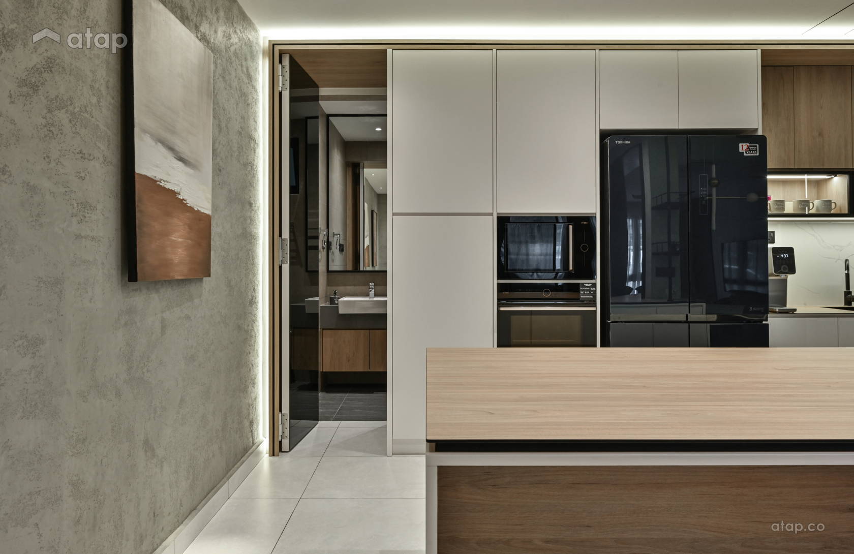 Contemporary Modern Dining Room terrace design ideas & photos Malaysia ...