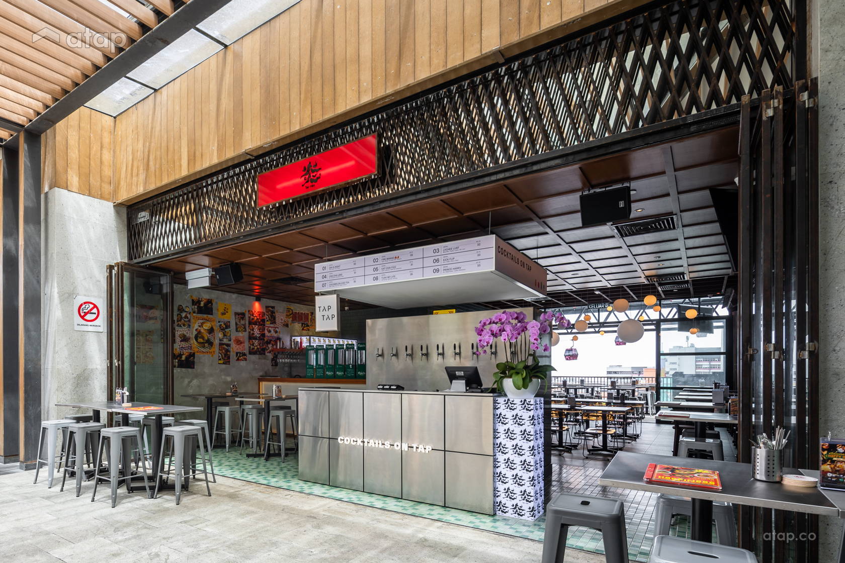 Industrial Rustic F&B shopping mall design ideas & photos Malaysia ...