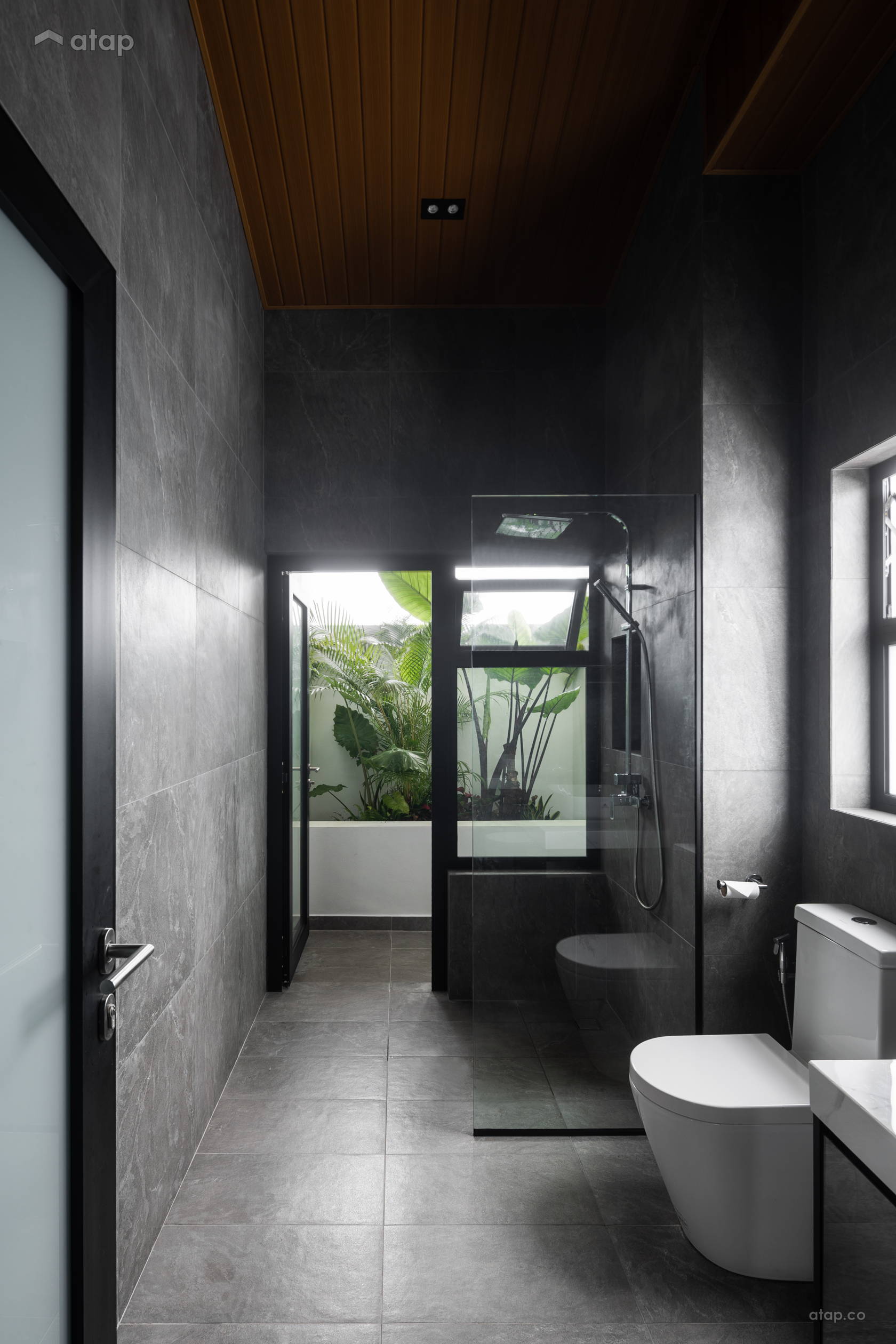 Modern Bathroom terrace design ideas & photos Malaysia | Atap.co