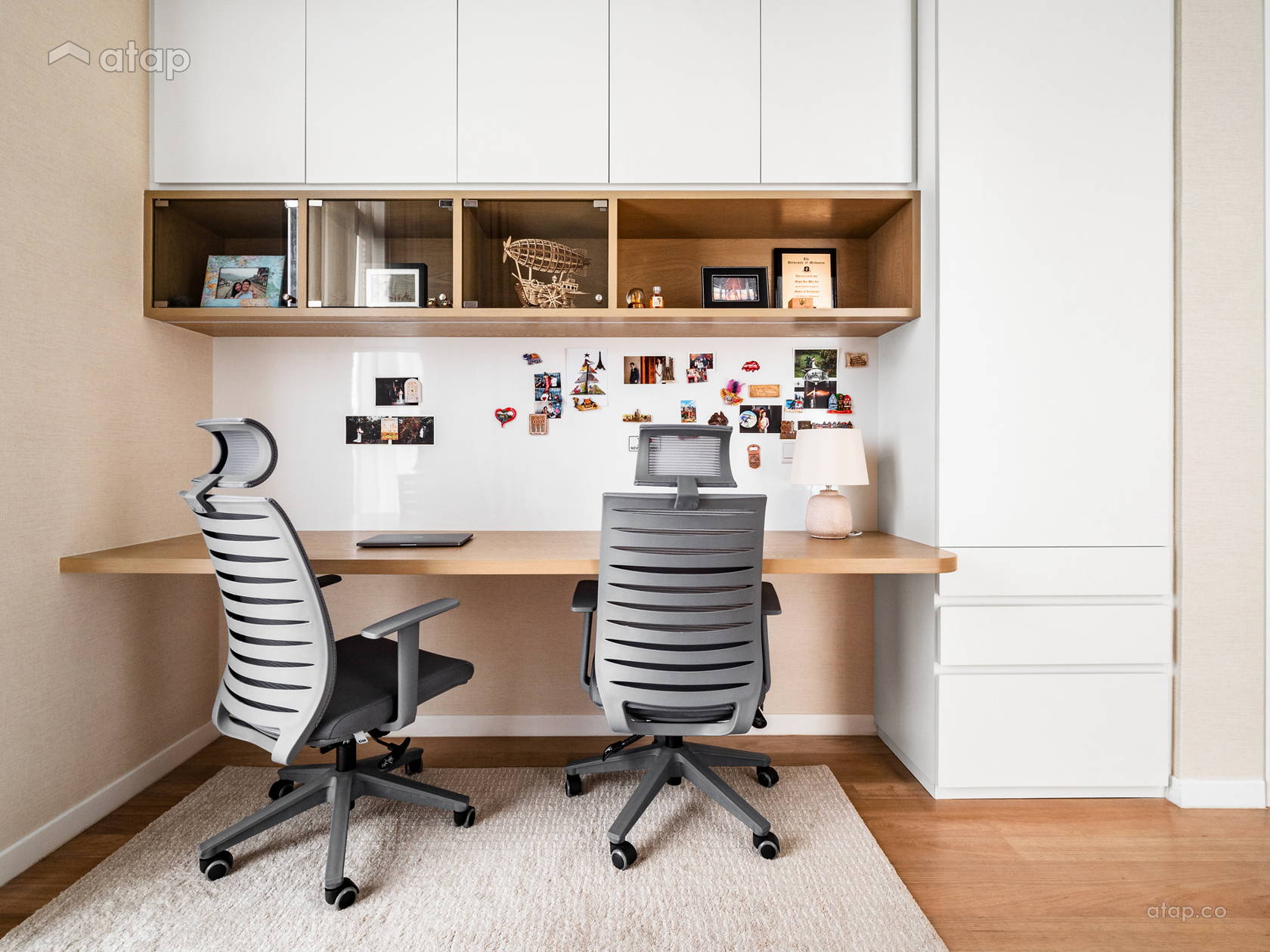 Minimalistic Modern Study Room condominium design ideas & photos ...