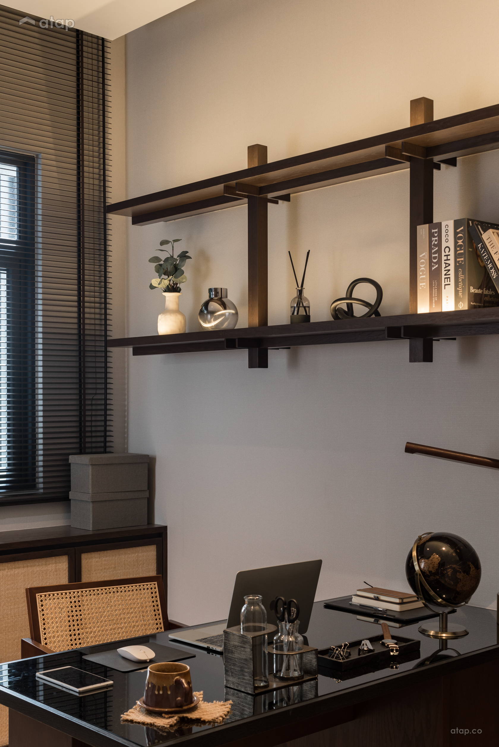 Zen Study Room condominium design ideas & photos Malaysia | Atap.co