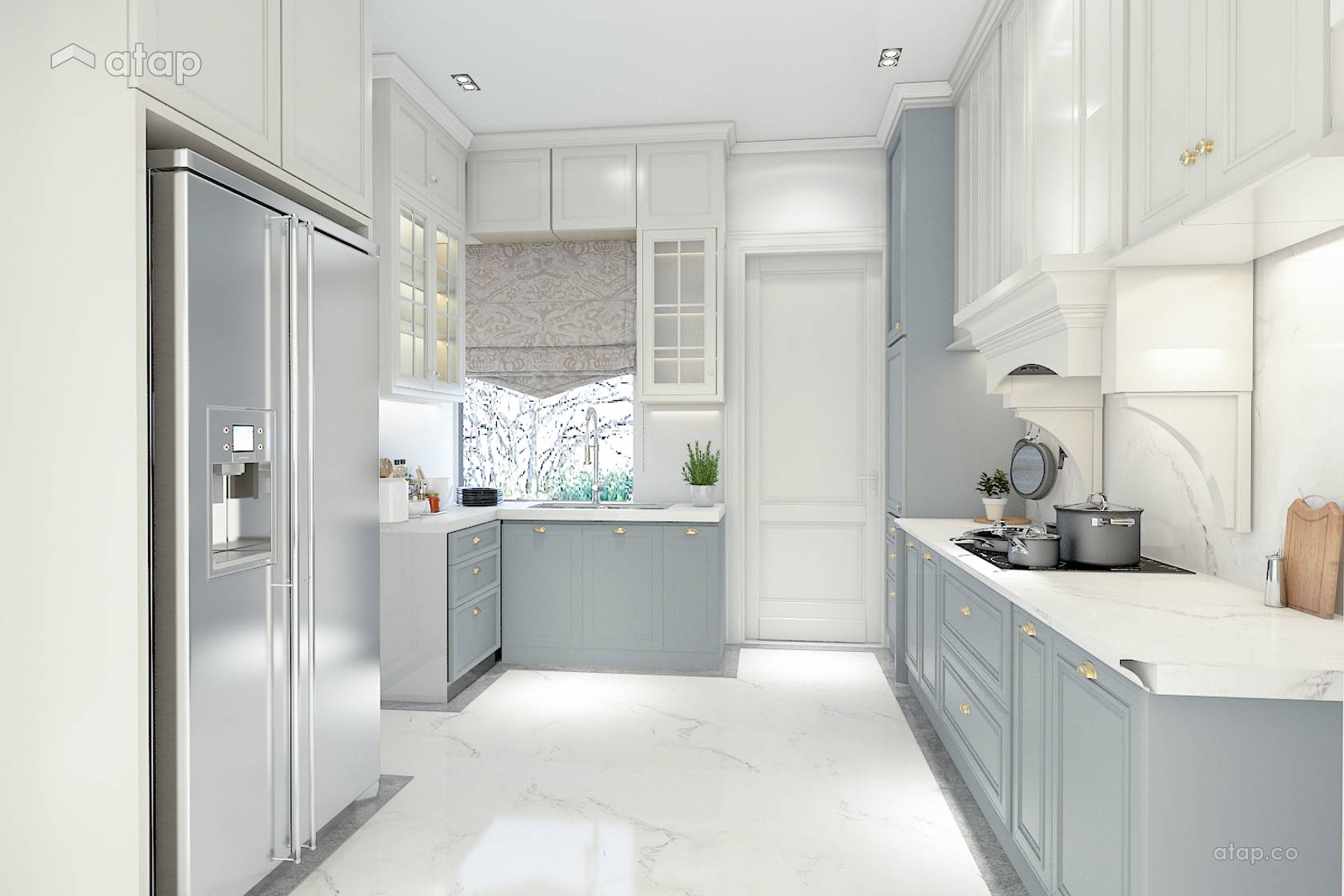 Classic Modern Kitchen semi-detached design ideas & photos Malaysia ...