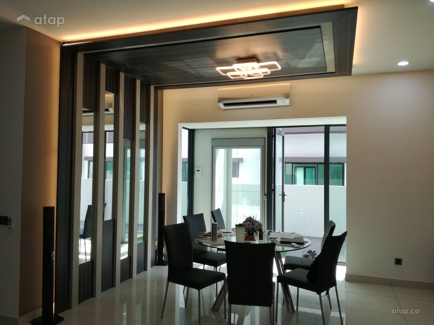 Contemporary Modern Dining Room bungalow design ideas & photos Malaysia ...