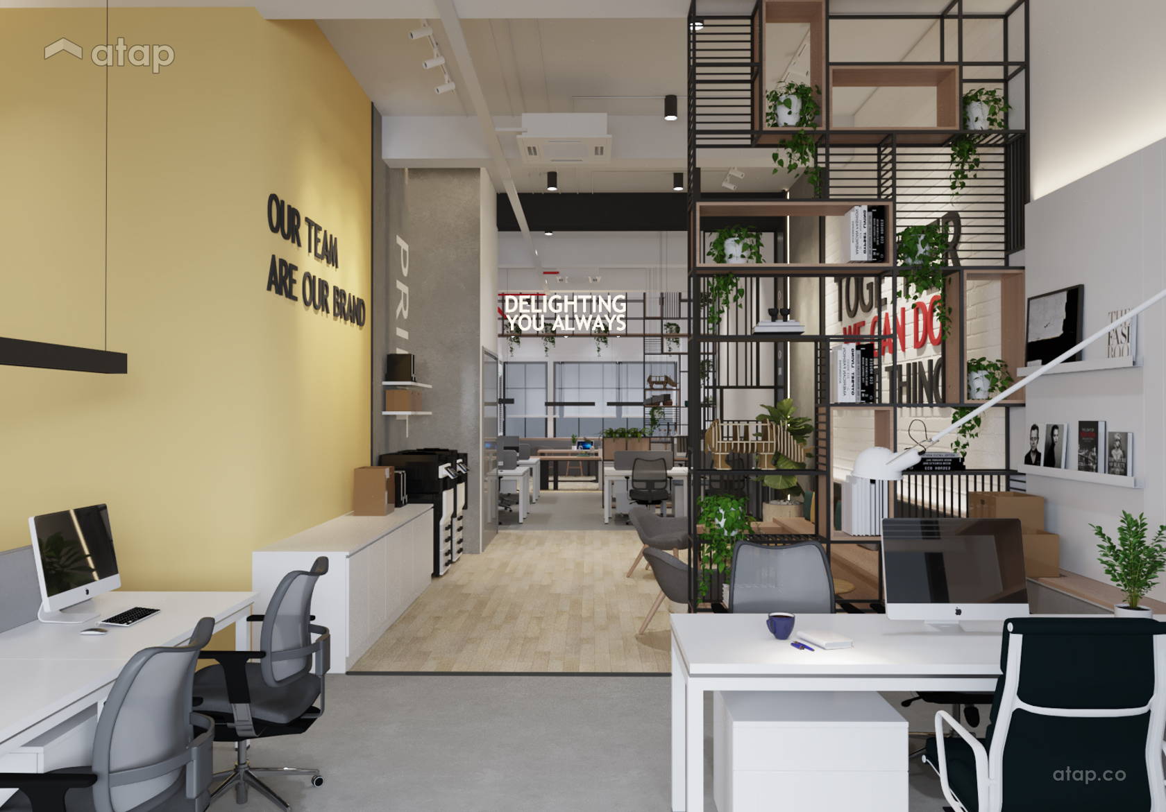 Office shophouse design ideas & photos Malaysia | Atap.co