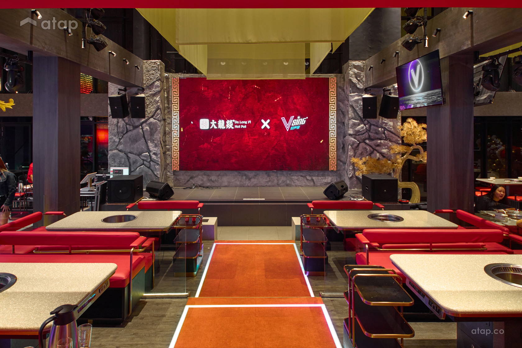 Asian Dining Room Retail shophouse design ideas & photos Malaysia | Atap.co