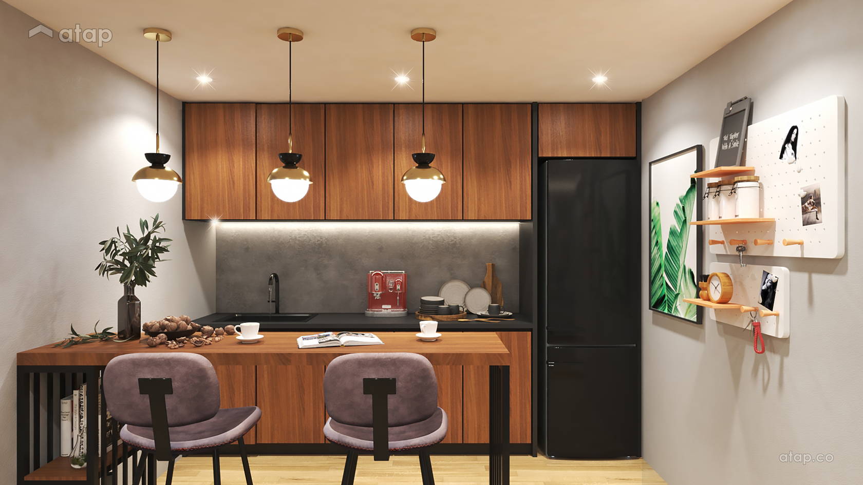 Modern Office shophouse design ideas & photos Malaysia | Atap.co