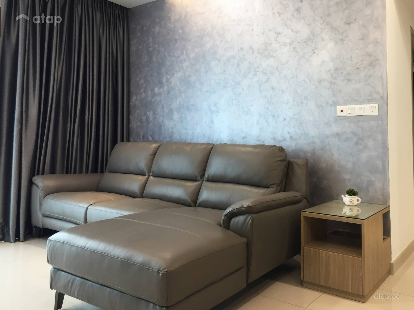 Contemporary Modern Living Room condominium design ideas & photos ...