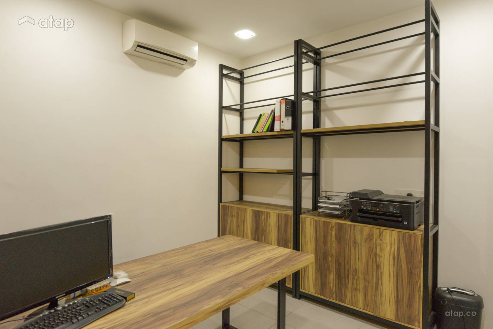 Industrial Study Room terrace design ideas & photos Malaysia | Atap.co