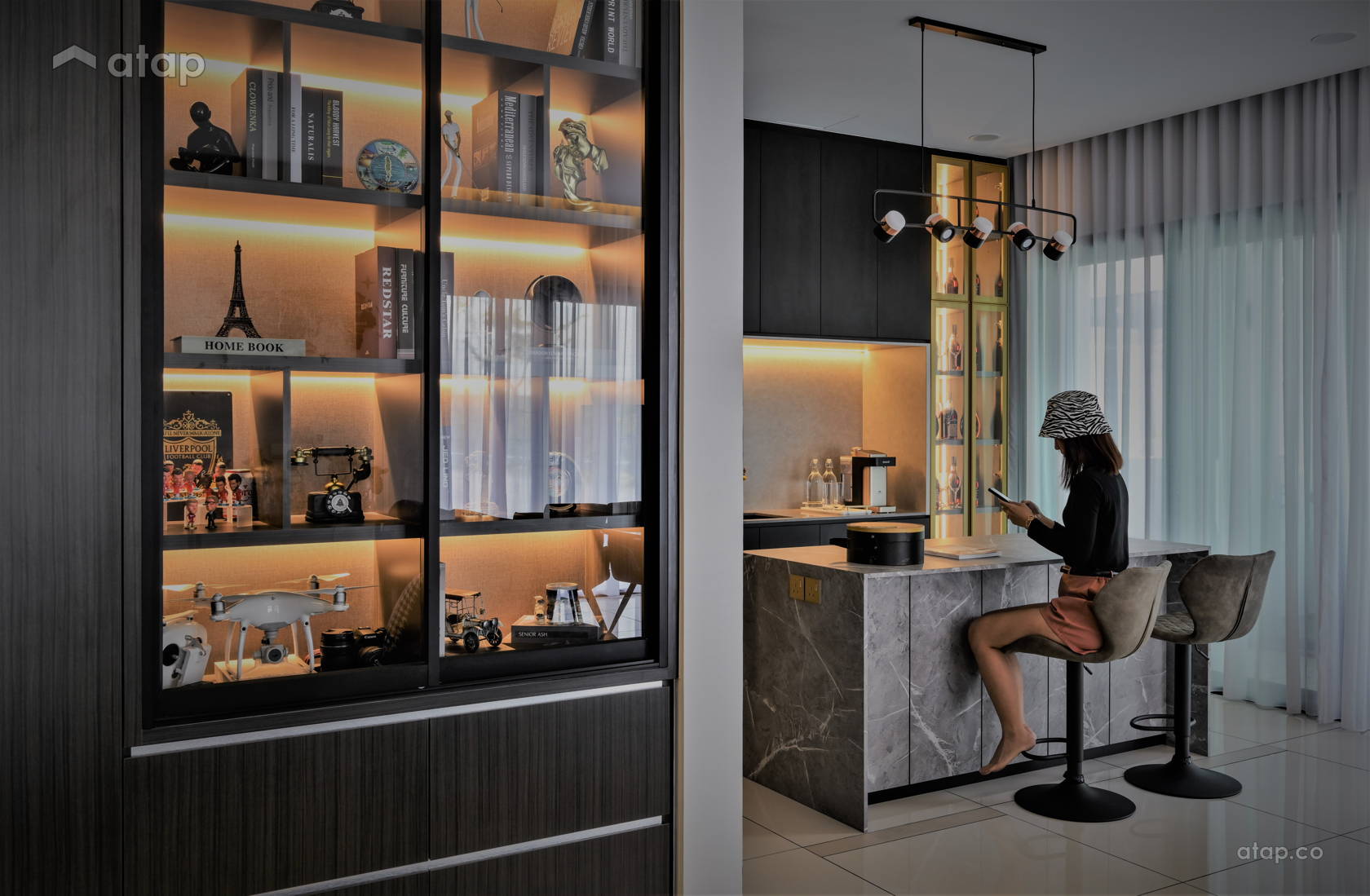 Modern Kitchen semi-detached design ideas & photos Malaysia | Atap.co