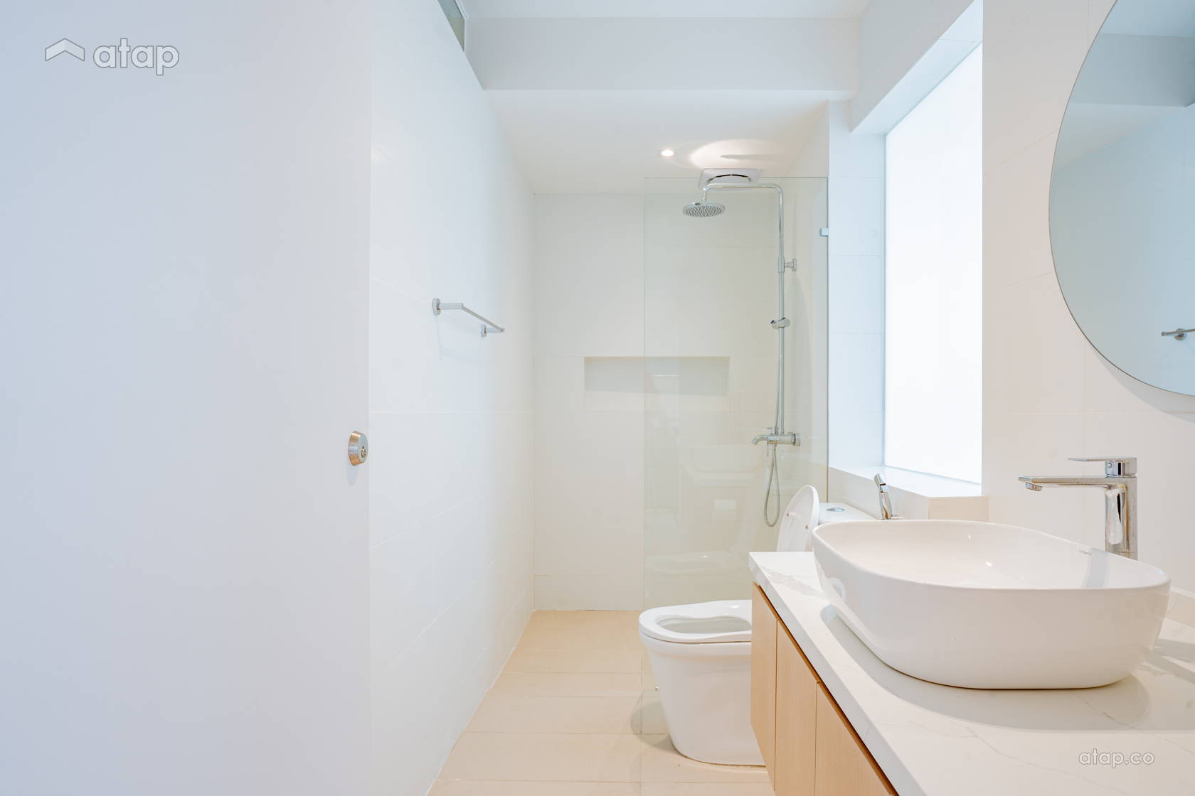 Modern Bathroom terrace design ideas & photos Malaysia | Atap.co