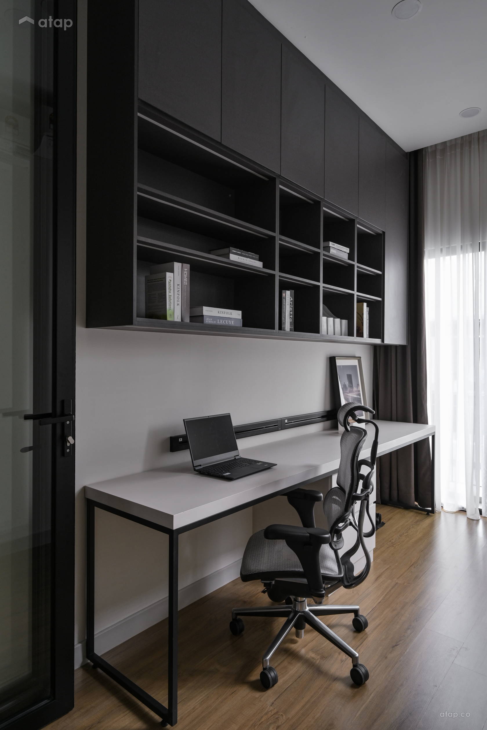 Contemporary Modern Study Room semi-detached design ideas & photos ...