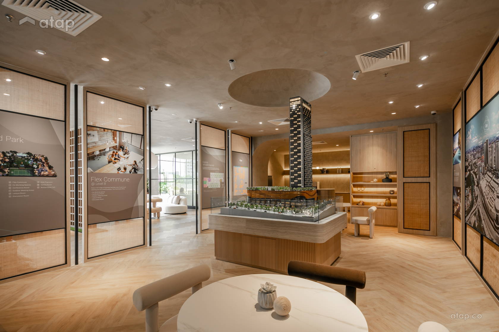 Minimalistic Zen Office Retail shophouse design ideas & photos Malaysia ...