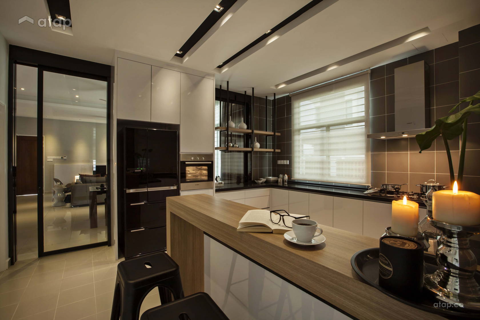 Contemporary Modern Kitchen terrace design ideas & photos Malaysia ...