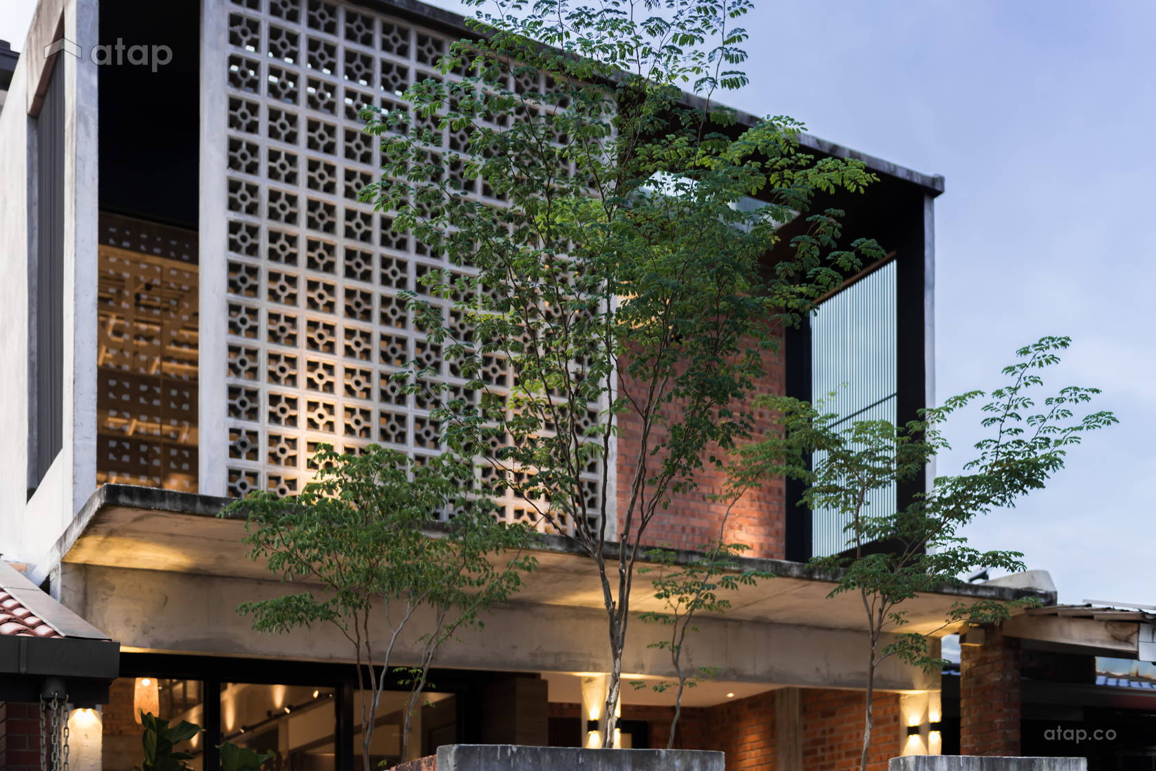 Asian Vintage Exterior Garden terrace design ideas & photos Malaysia ...