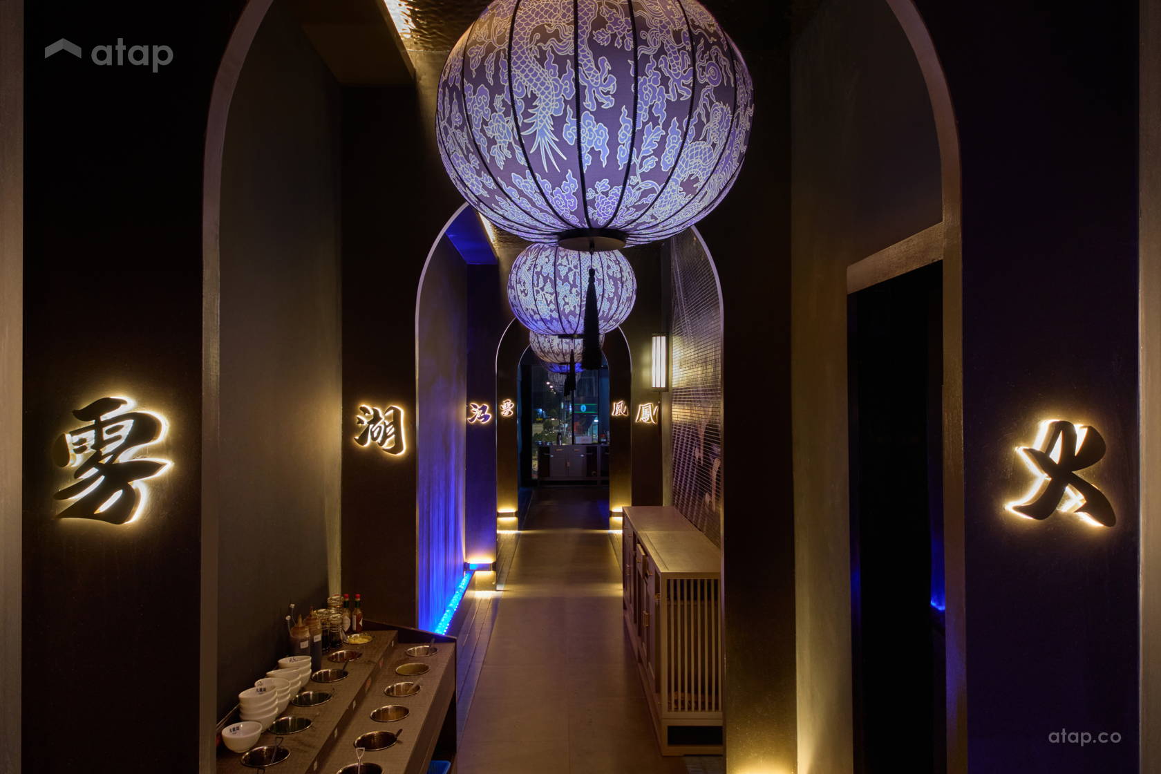 Asian Dining Room F&B shophouse design ideas & photos Malaysia | Atap.co