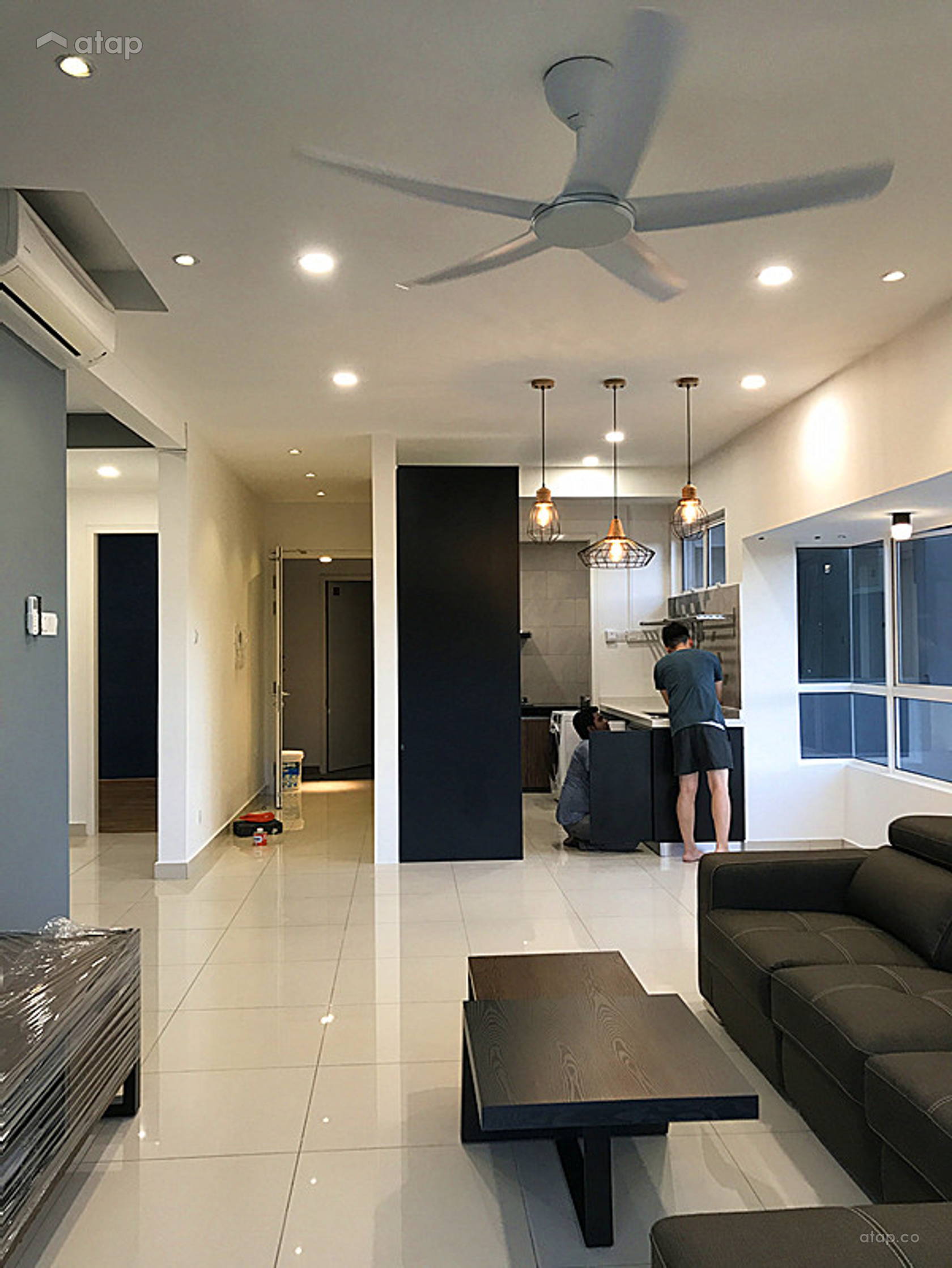 Asian Living Room condominium design ideas & photos Malaysia | Atap.co
