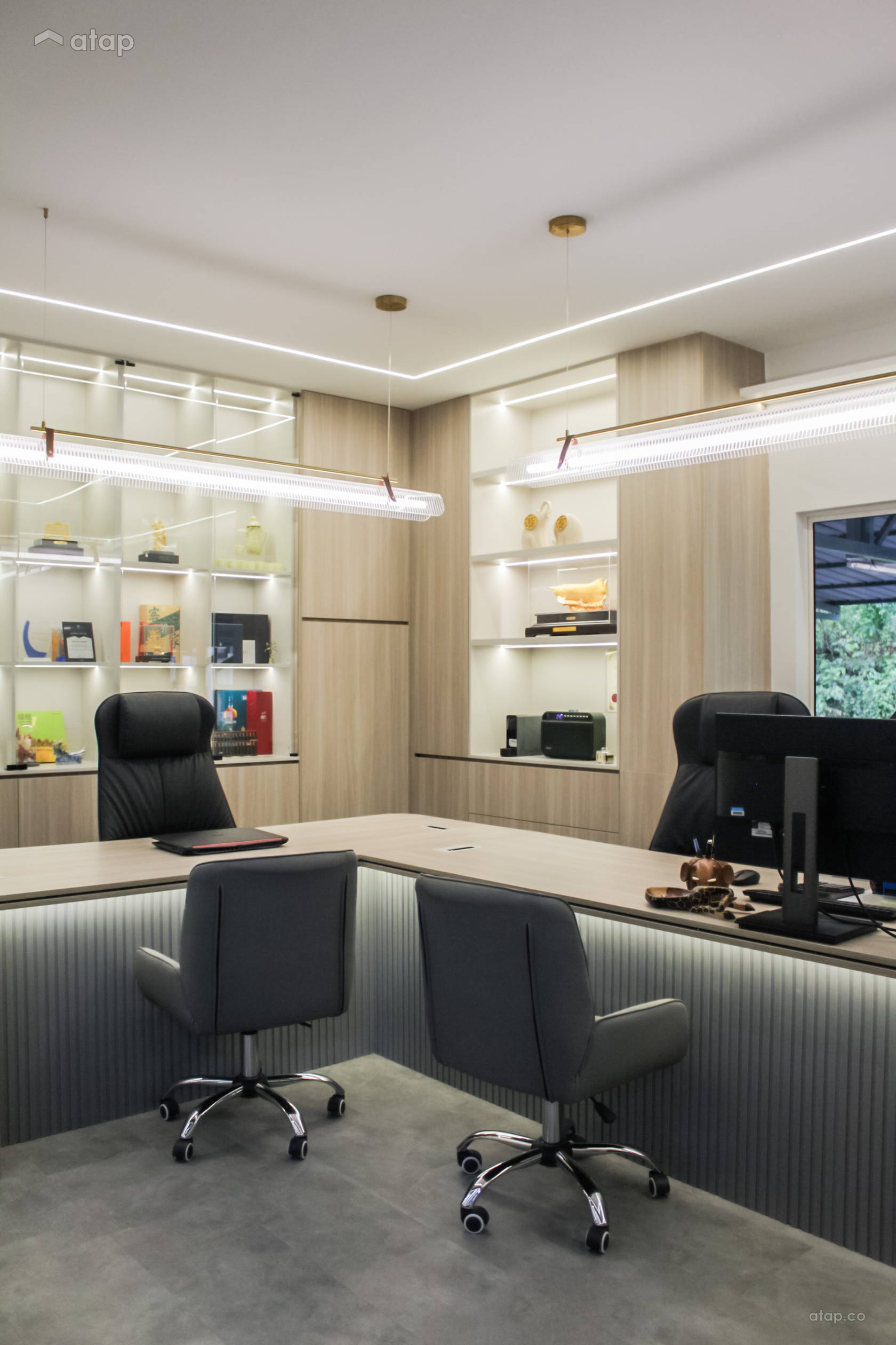 Industrial Modern Office Study Room others design ideas & photos ...