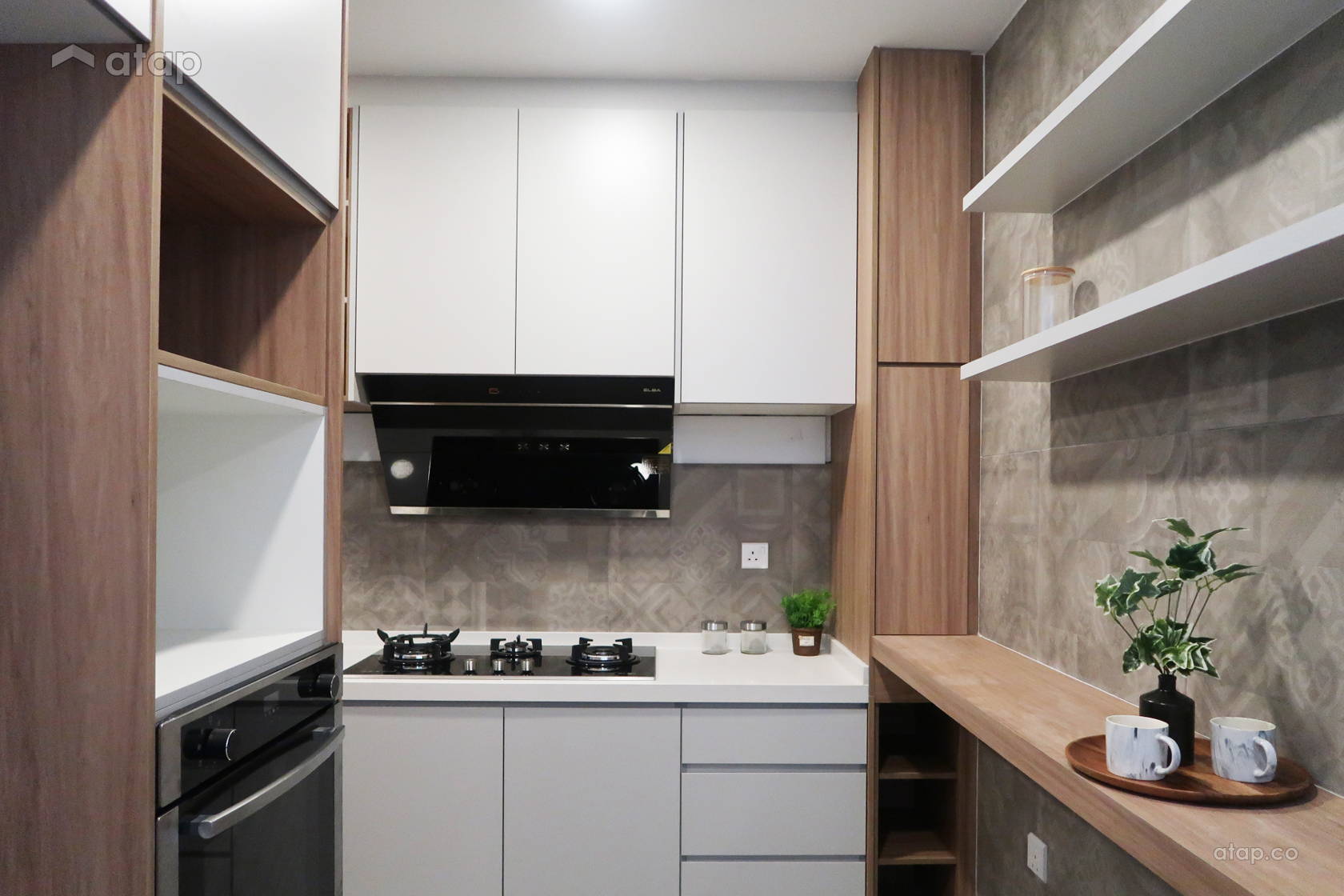 Contemporary Modern Kitchen condominium design ideas & photos Malaysia ...