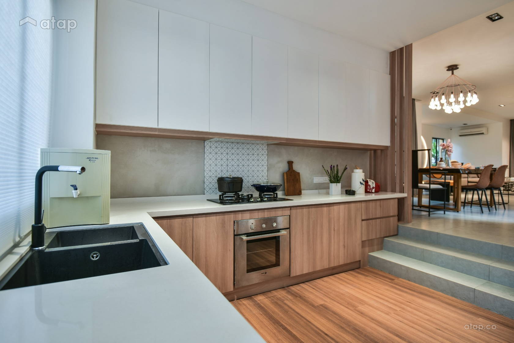 Asian Modern Kitchen bungalow design ideas & photos Malaysia | Atap.co