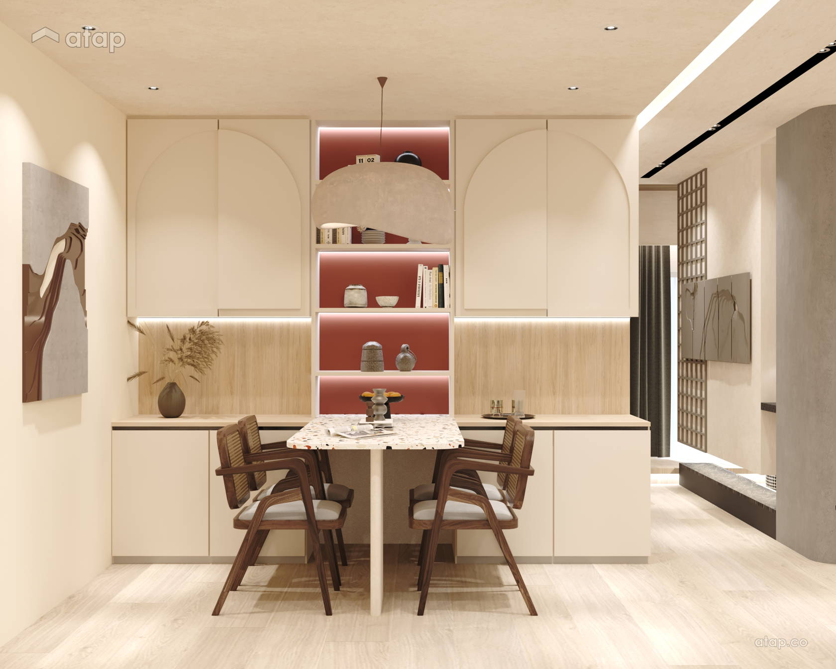 Contemporary Modern Dining Room condominium design ideas & photos ...
