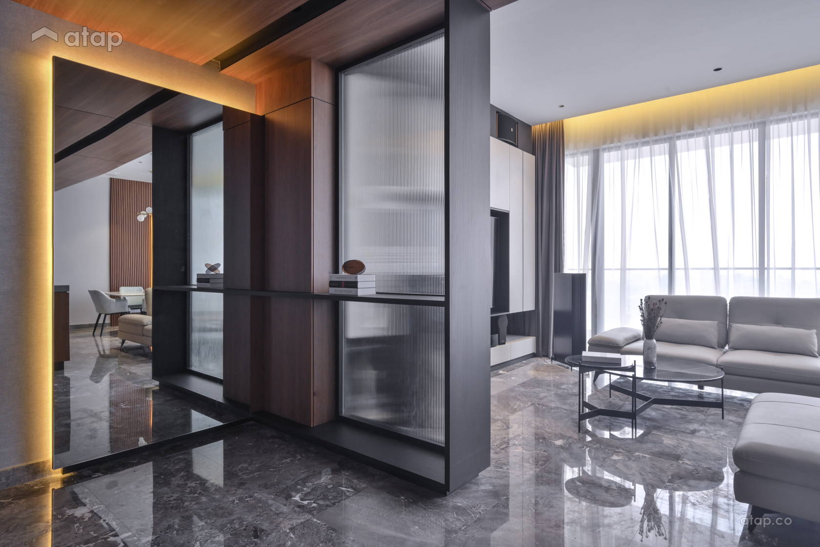Contemporary Modern Foyer condominium design ideas & photos Malaysia ...
