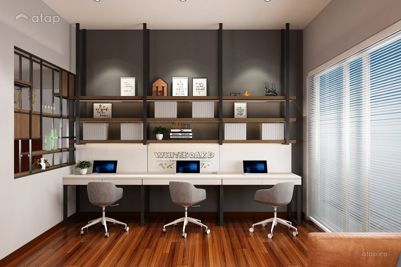 Contemporary Modern Study Room bungalow design ideas & photos Malaysia ...