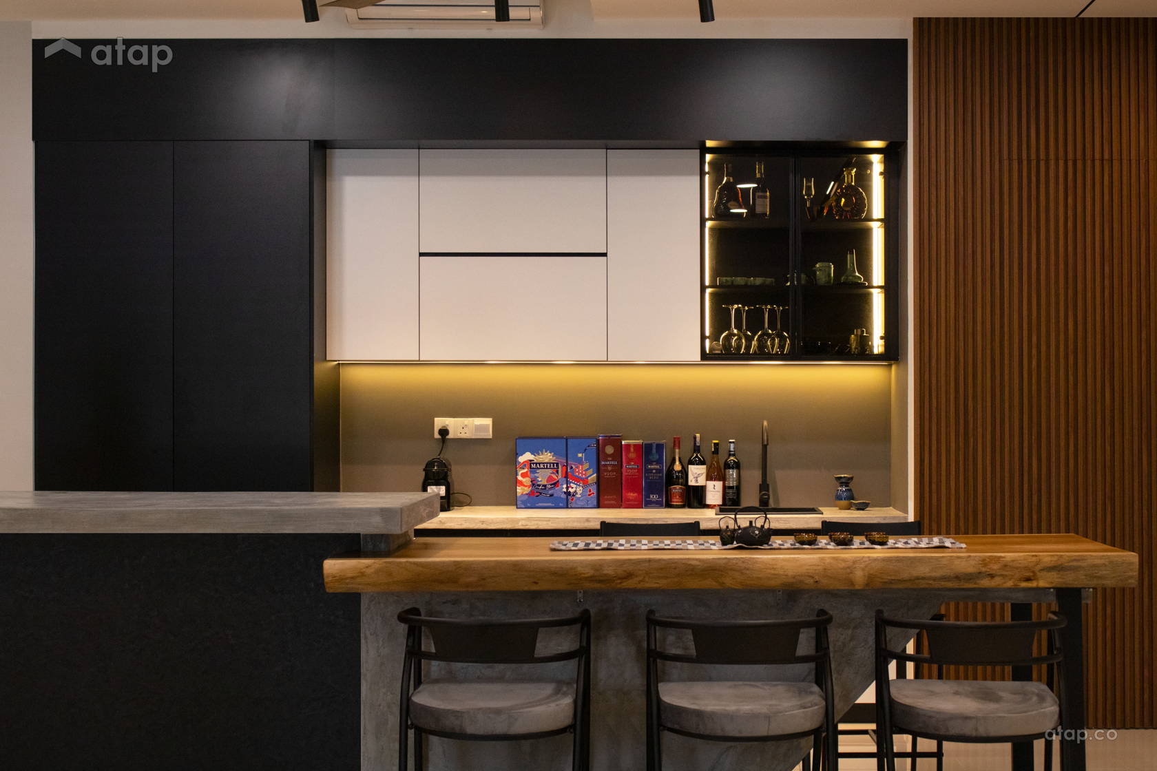 Industrial Kitchen semi-detached design ideas & photos Malaysia | Atap.co
