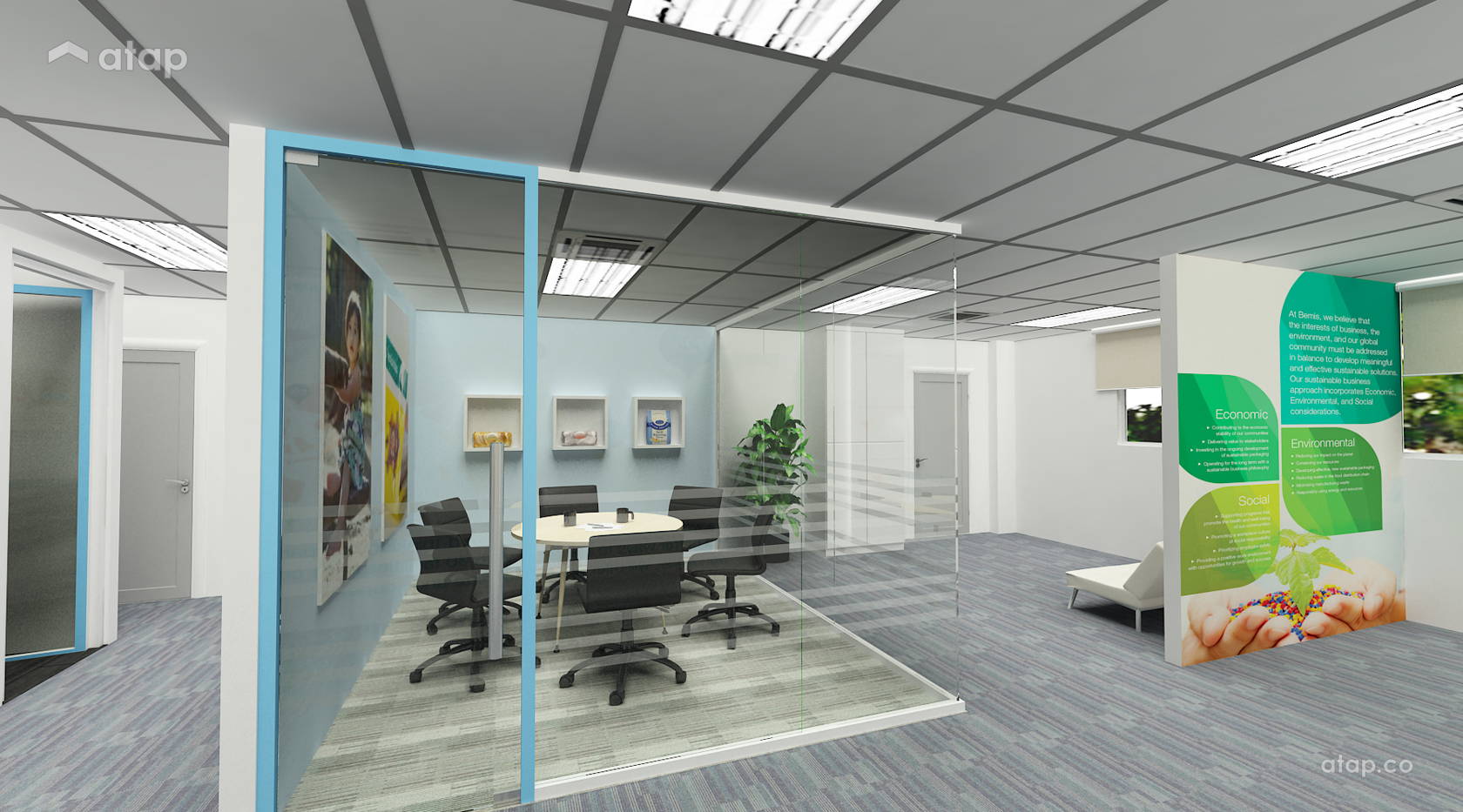 Classic Industrial Office others design ideas & photos Malaysia | Atap.co