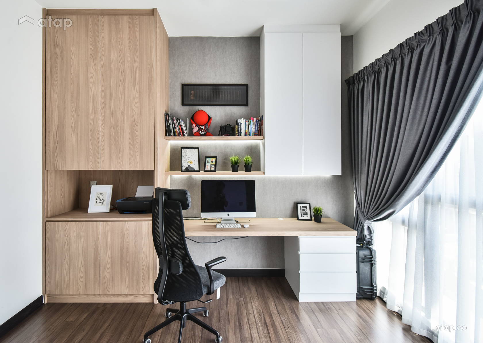Contemporary Modern Study Room townhouse design ideas & photos Malaysia ...