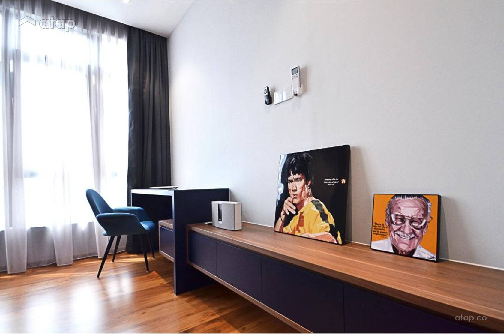 Scandinavian Study Room condominium design ideas & photos Malaysia ...