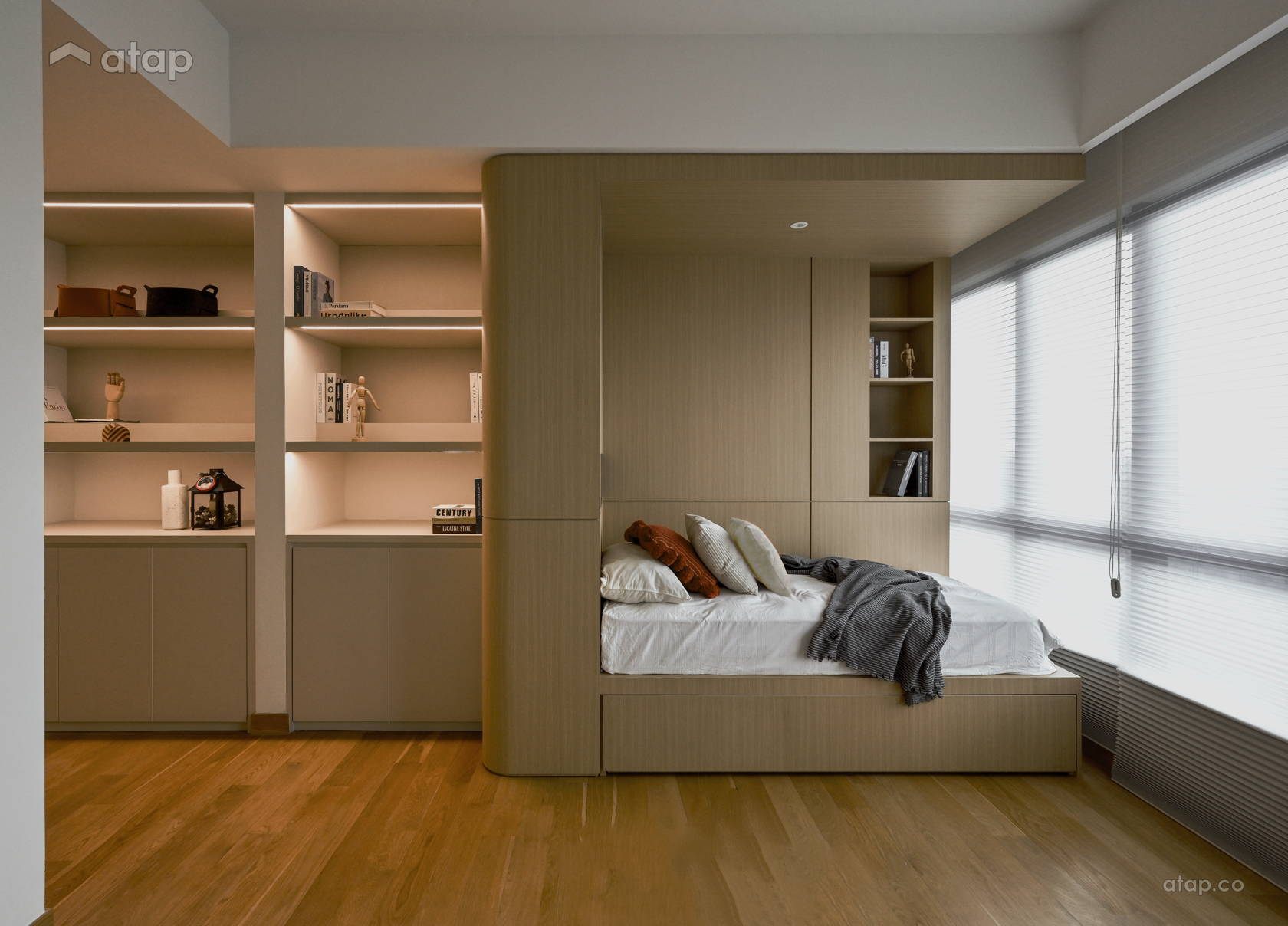 Contemporary Modern Study Room condominium design ideas & photos ...