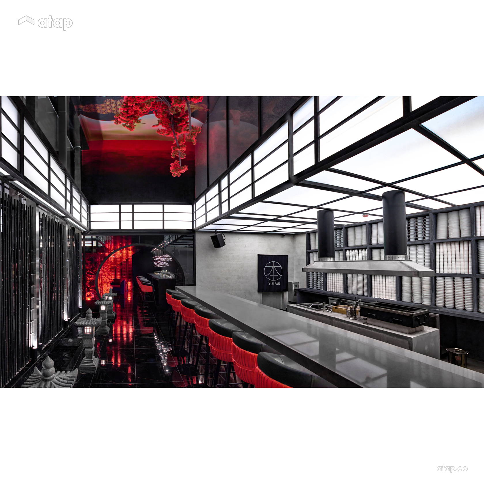 Asian Dining Room Retail shopping mall design ideas & photos Malaysia ...