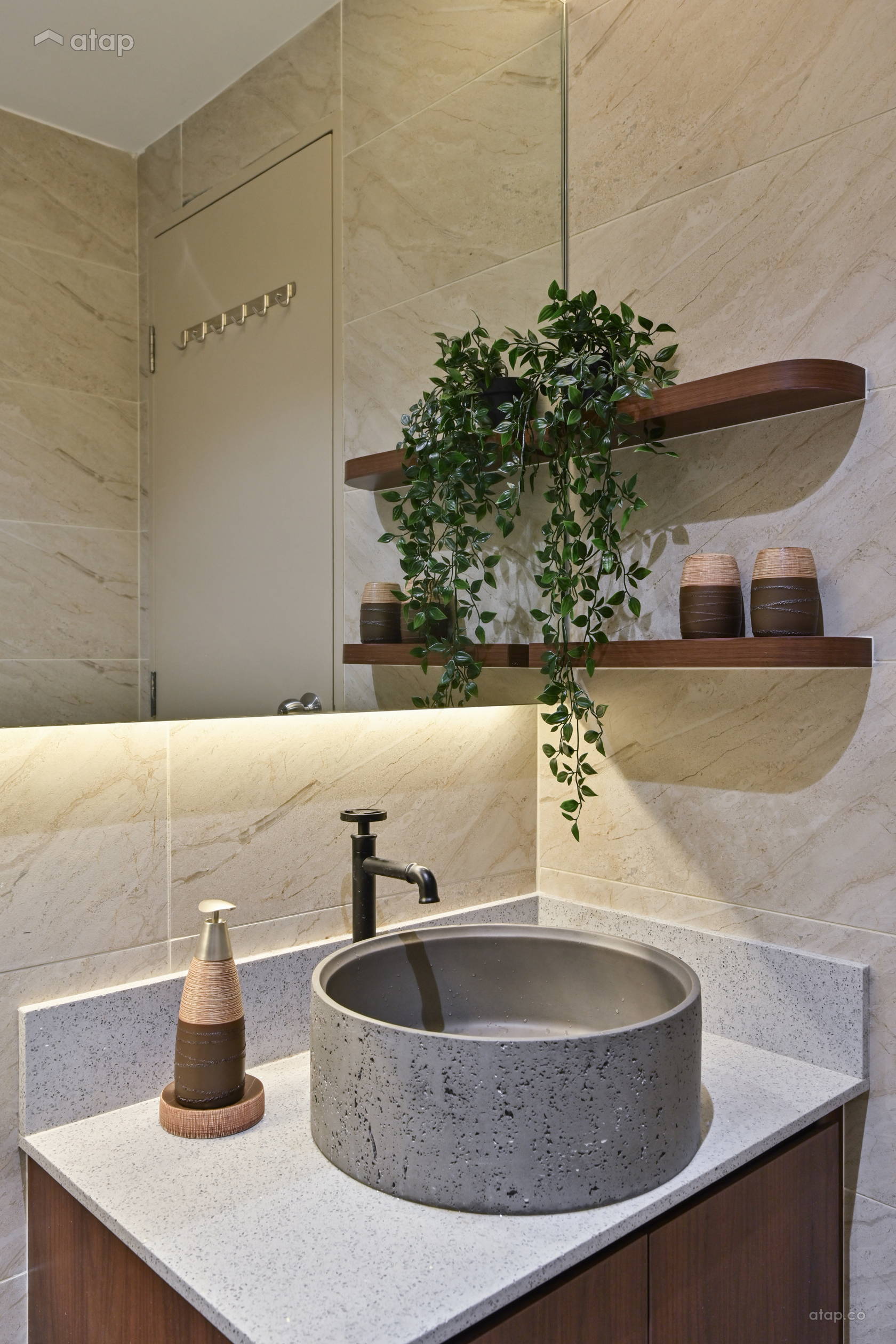 Contemporary Bathroom condominium design ideas & photos Malaysia | Atap.co