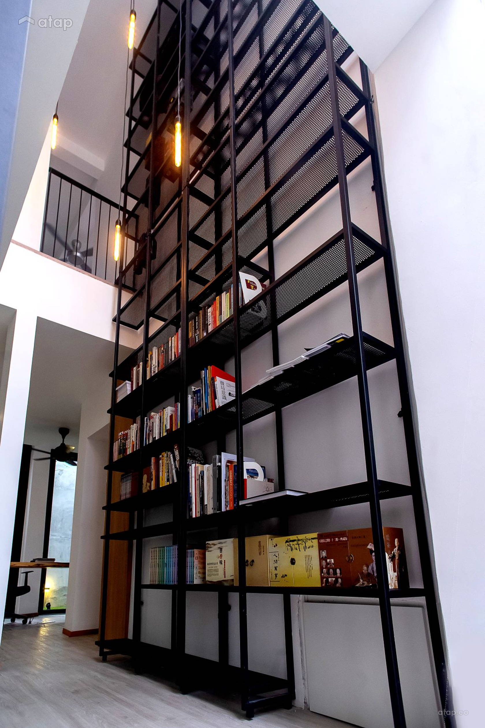 Industrial Study Room terrace design ideas & photos Malaysia | Atap.co